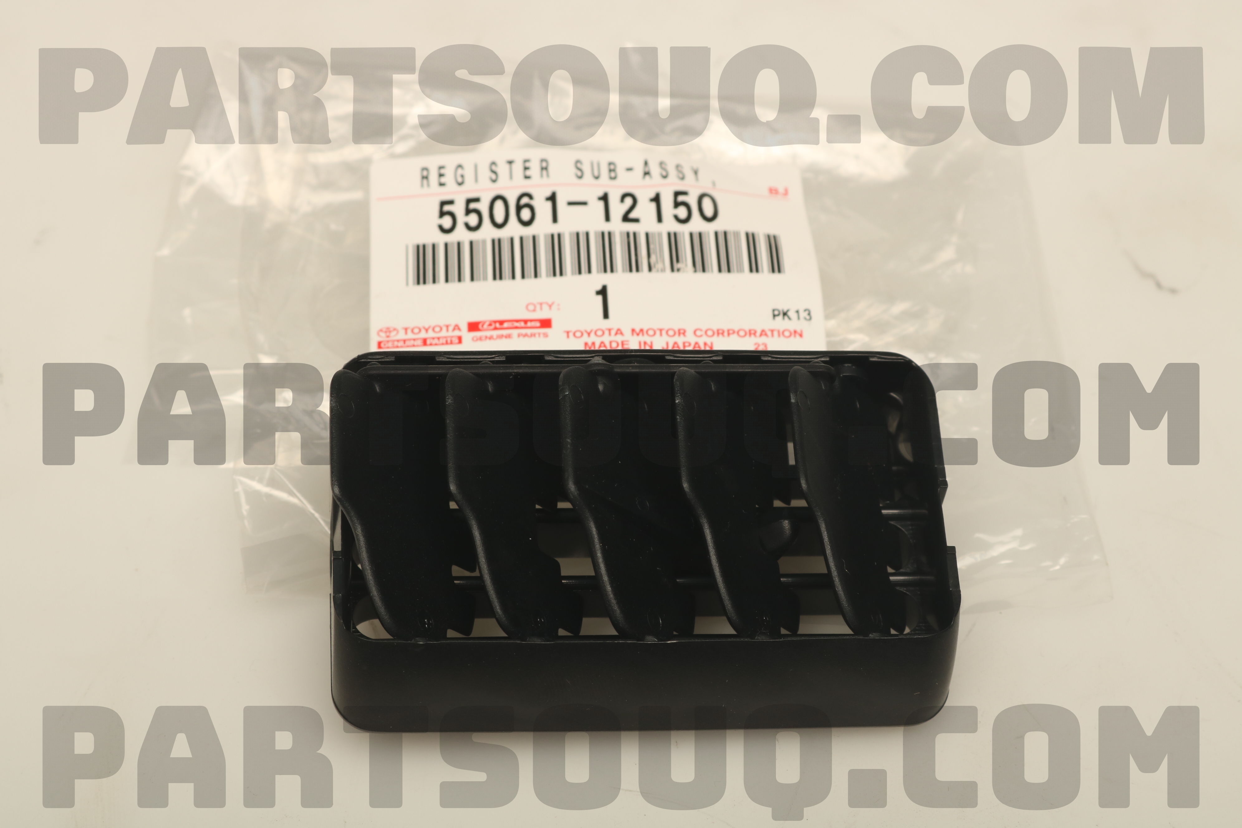 REGISTER SUB-ASSY, INSTRUMENT PANEL, NO.1 5506112150 | Toyota Parts ...