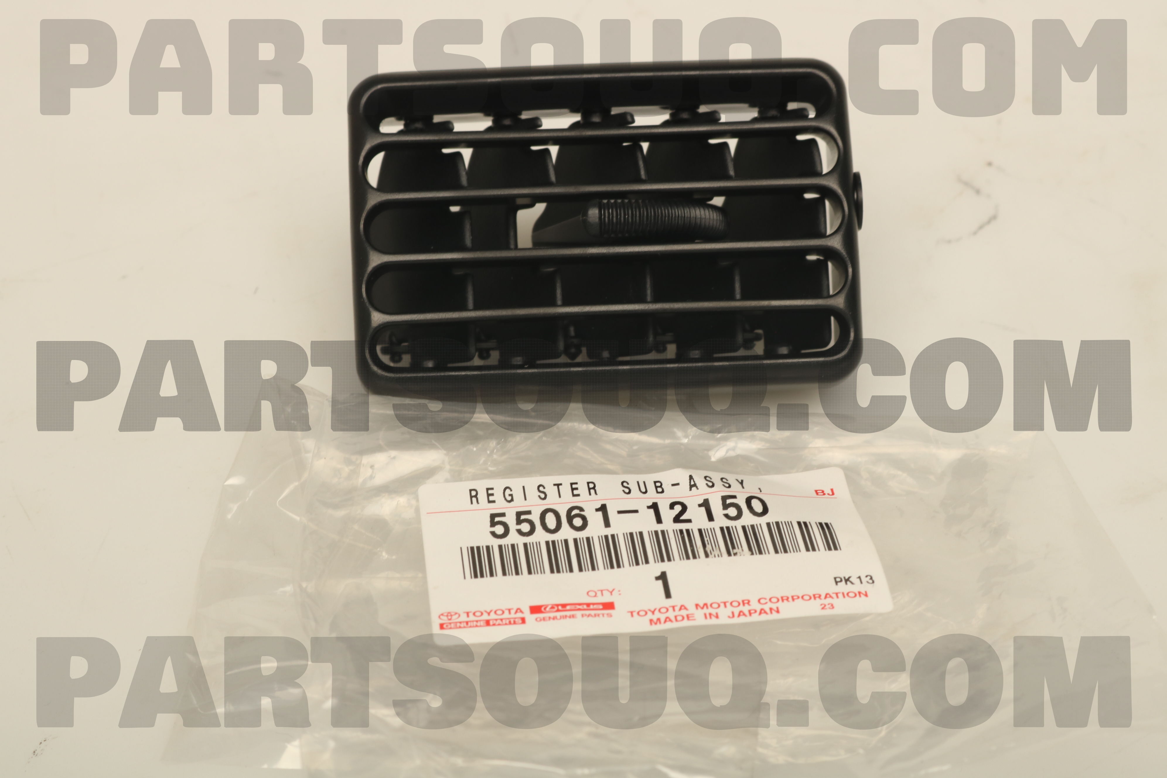 REGISTER SUB-ASSY, INSTRUMENT PANEL, NO.1 5506112150 | Toyota Parts ...