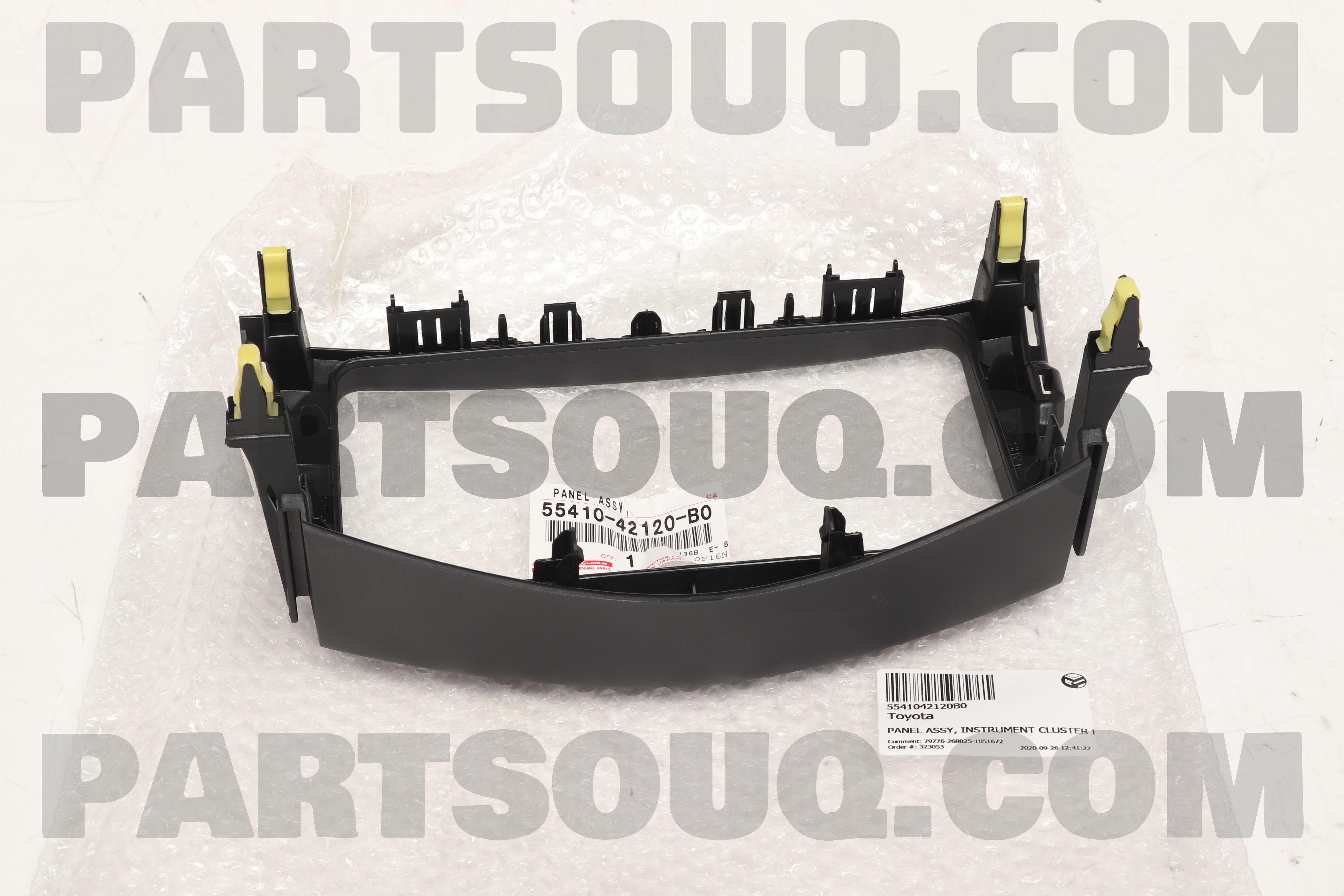 PANEL ASSY, INSTRUMENT CLUSTER FINISH 5541042120B0 | Toyota Parts ...