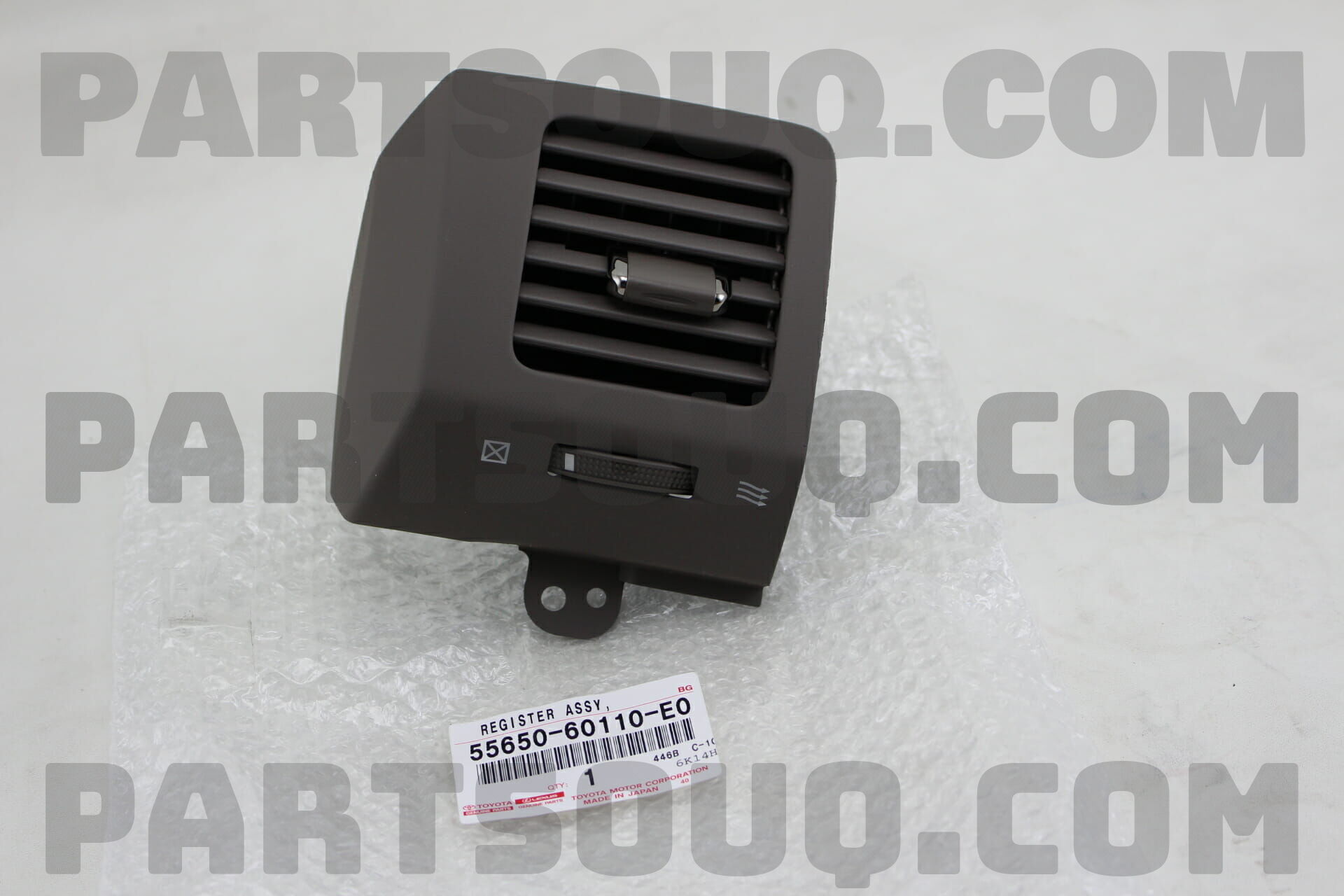 REGISTER ASSY, INSTRUMENT PANEL, NO.1 5565060110E0 | Toyota Parts ...