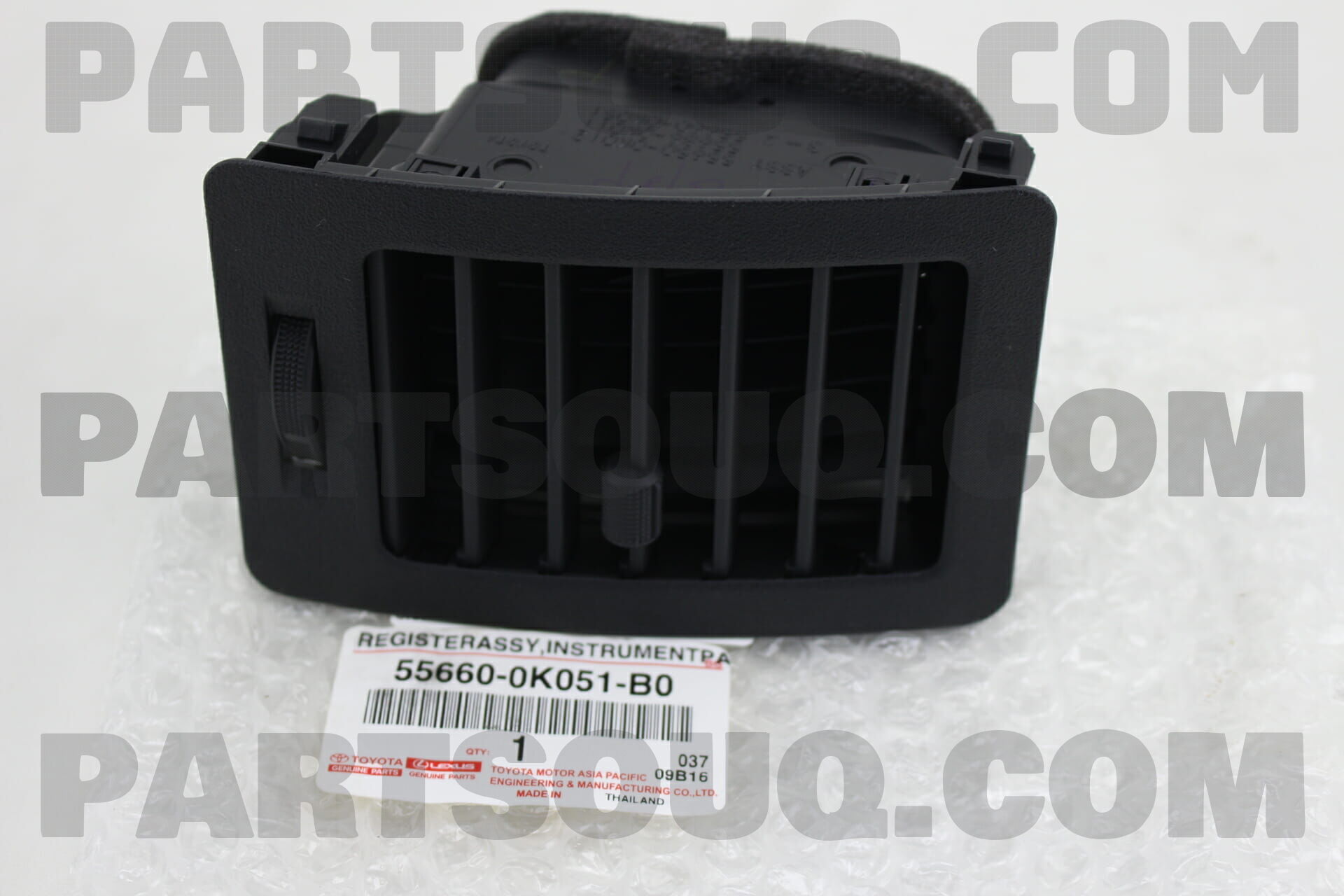 REGISTER ASSY, INSTRUMENT PANEL, NO.2 556600K051C0 | Toyota Parts ...