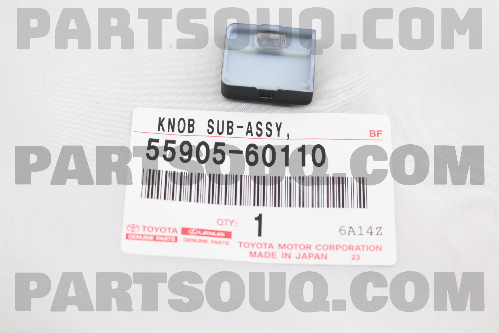 KNOB, HEATER CONTROL, NO.2 5590560110 | Toyota Parts | PartSouq