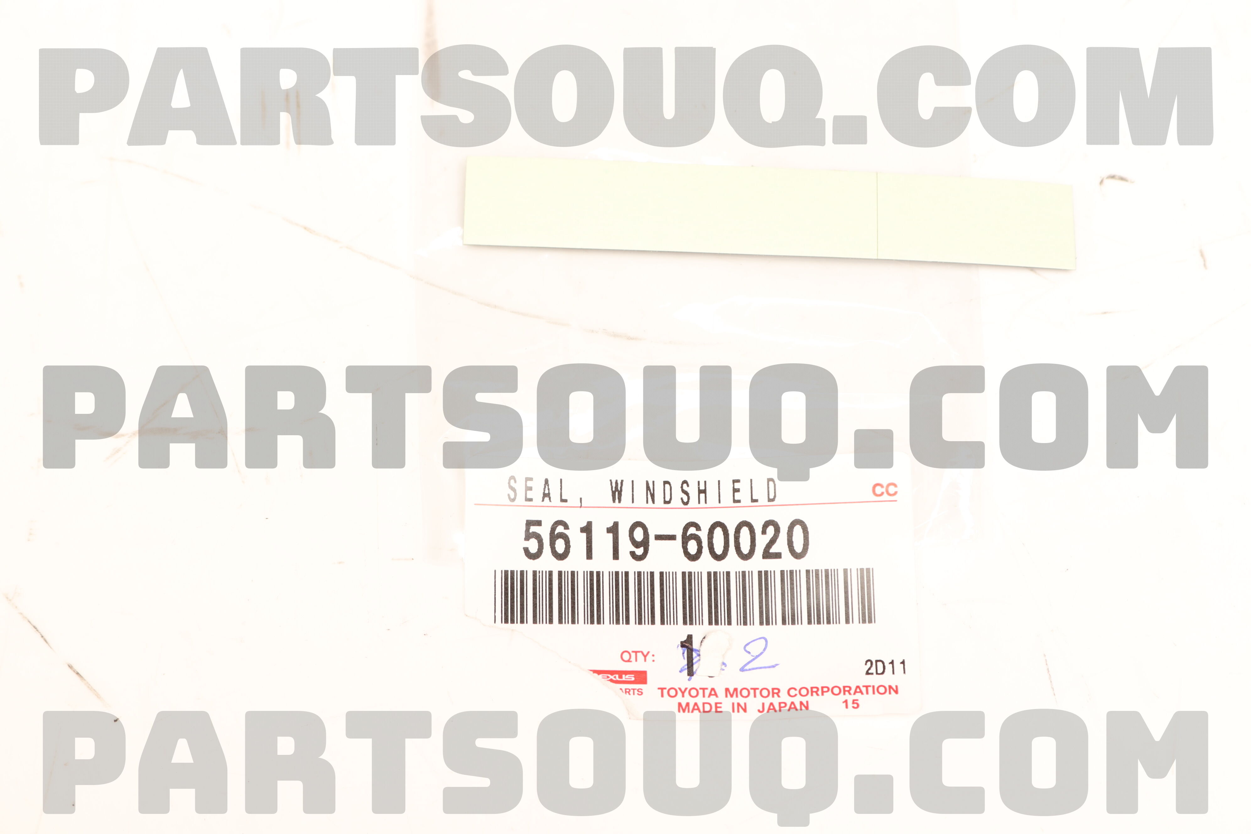 SEAL, WINDSHIELD GLASS 5611960020 | Toyota Parts | PartSouq