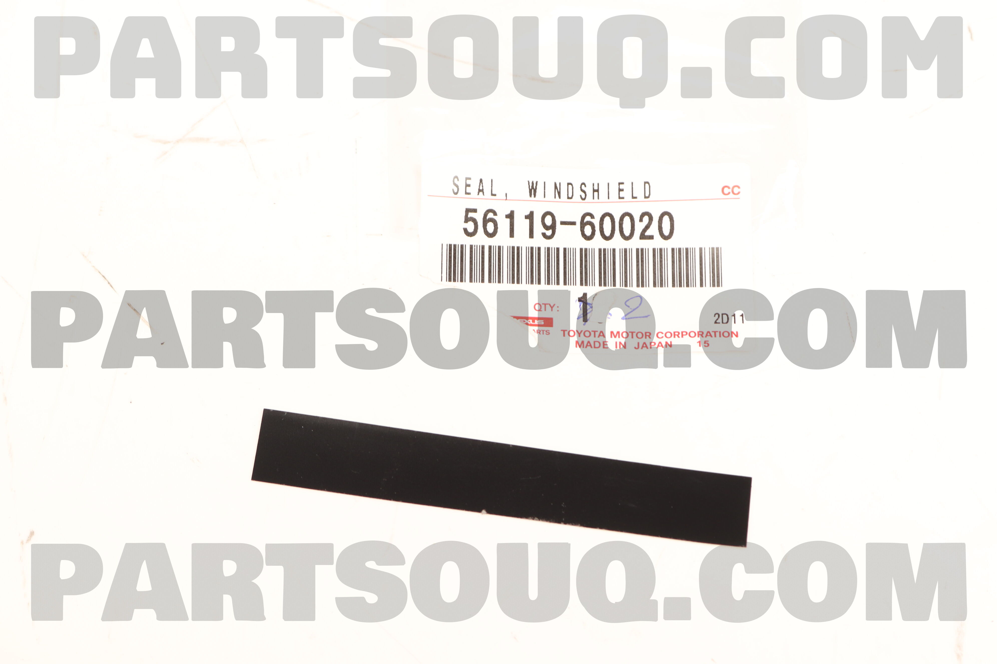 SEAL, WINDSHIELD GLASS 5611960020 | Toyota Parts | PartSouq