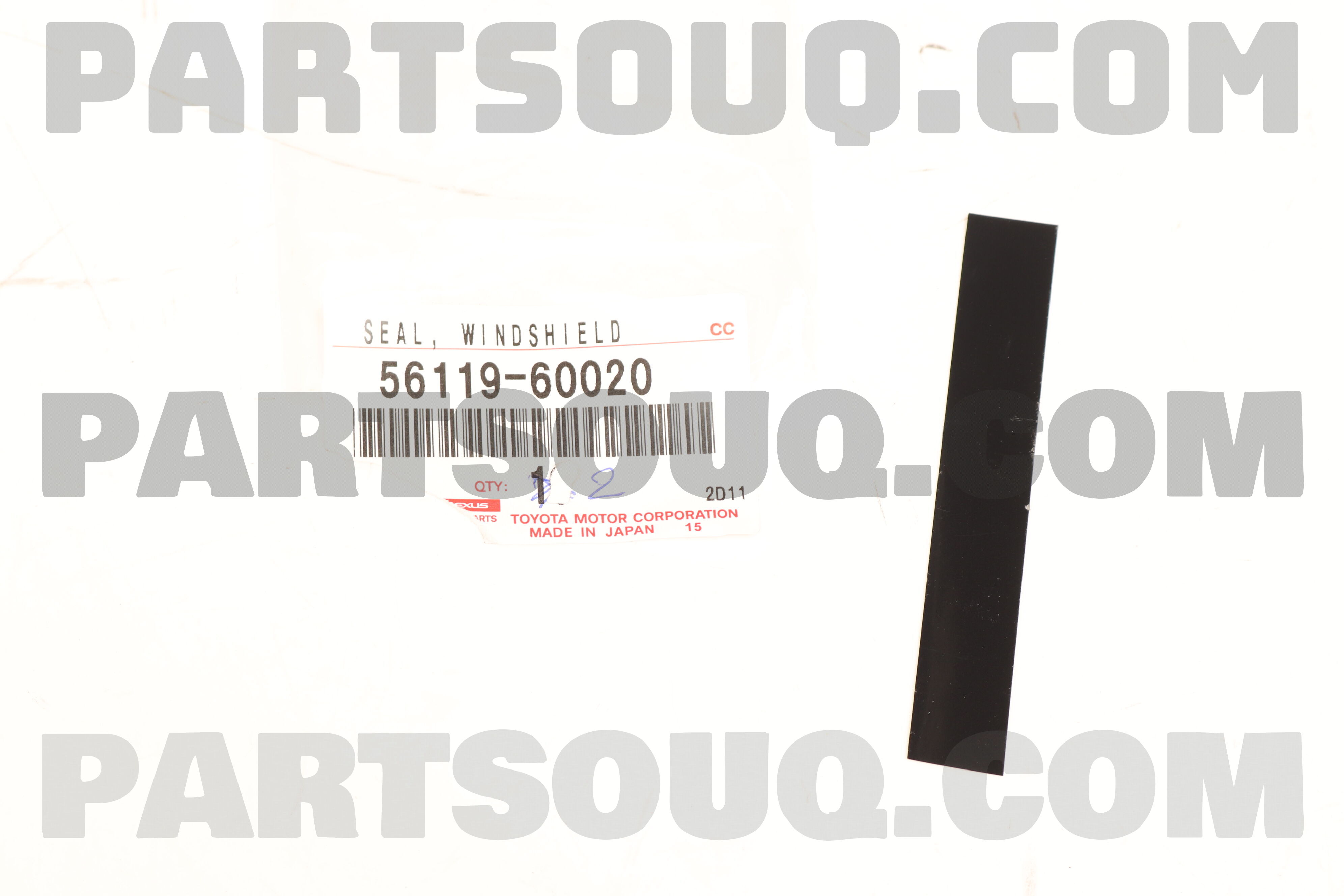 SEAL, WINDSHIELD GLASS 5611960020 | Toyota Parts | PartSouq
