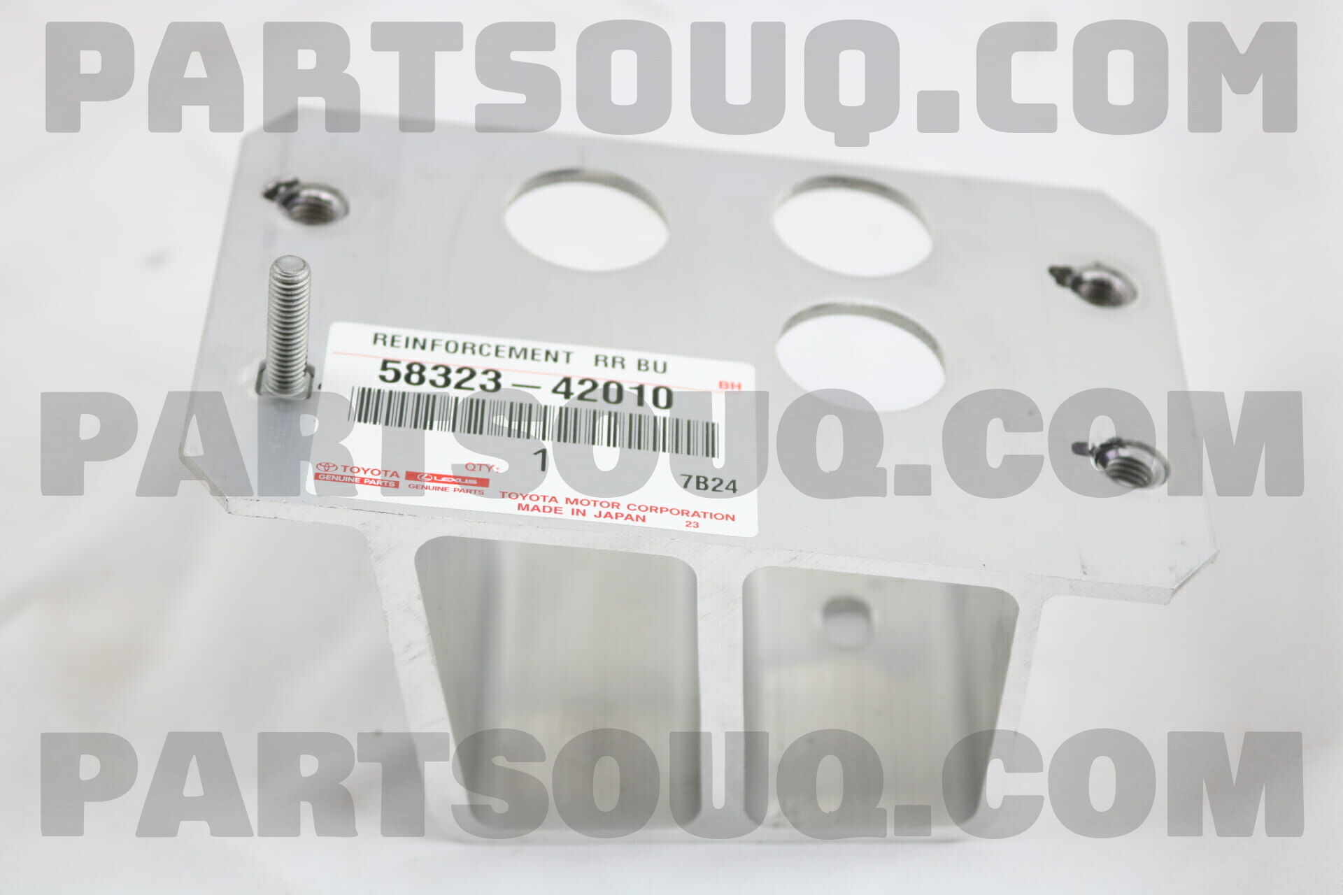 REINFORCEMENT, REAR BUMPER ARM SUPPORT, RH 5832342010 | Toyota Parts ...