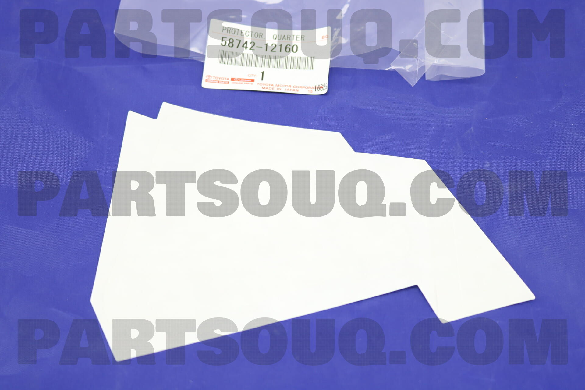 PROTECTOR, QUARTER PANEL, FRONT LH 5874212160 | Toyota Parts | PartSouq