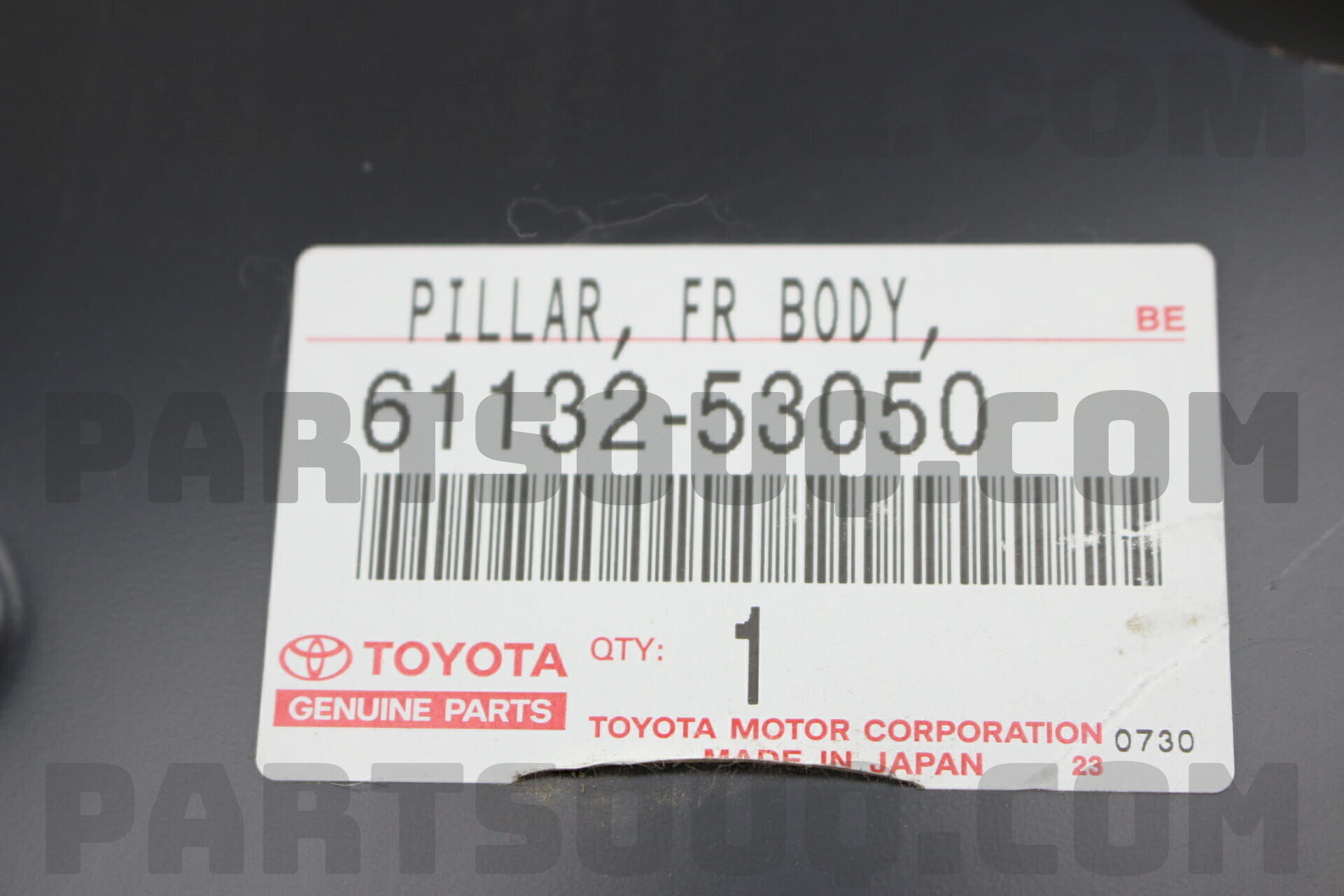 PILLAR, FRONT BODY, UPPER OUTER LH 6113253050 | Toyota Parts | PartSouq