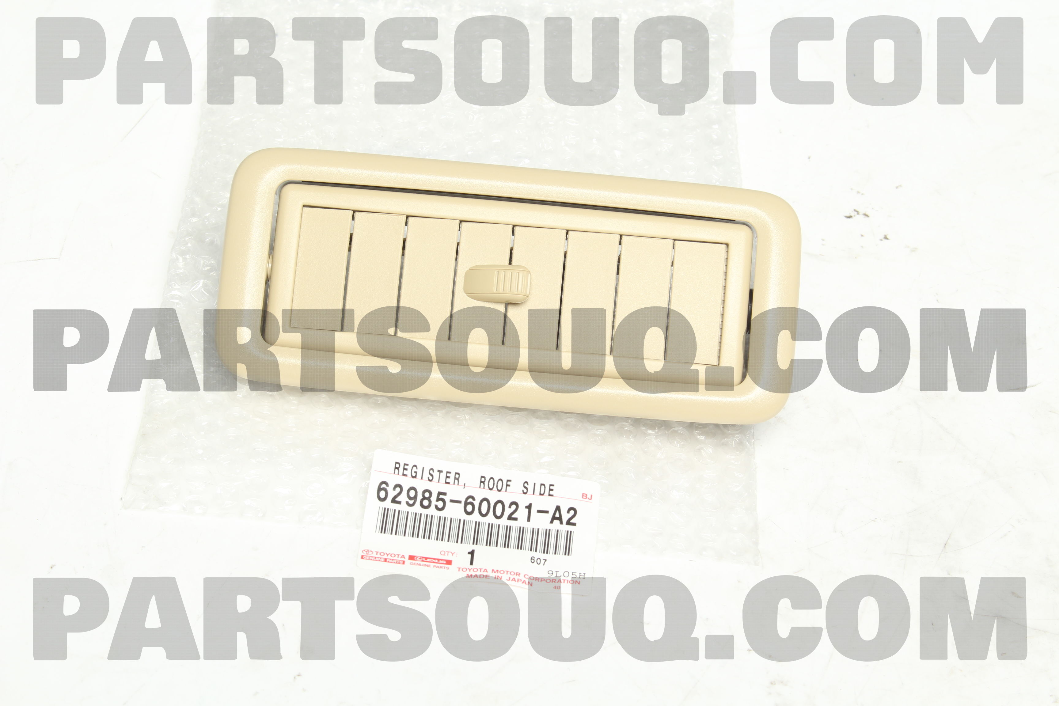 REGISTER ROOF SIDE 6298560021A2 | Toyota Parts | PartSouq