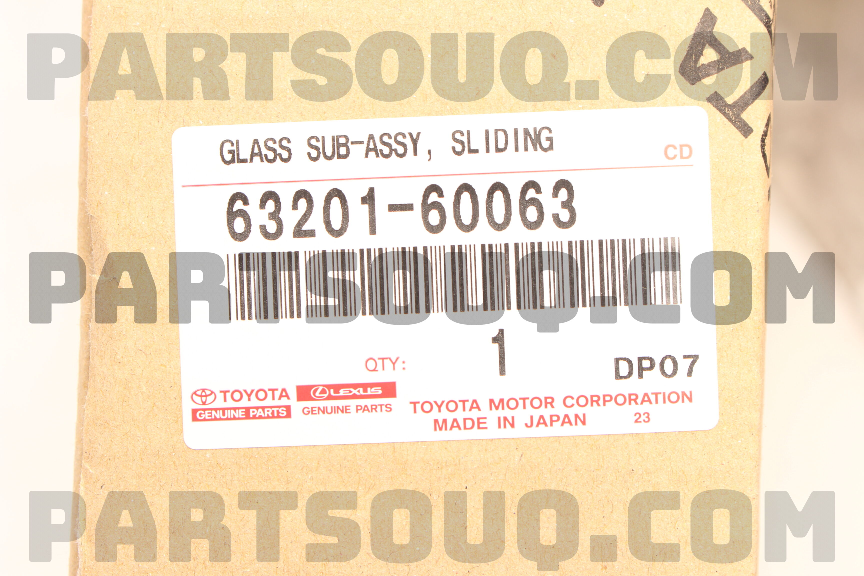 GEAR SUB-ASSY, SLIDING ROOF DRIVE 6326060120 | Toyota Parts | PartSouq