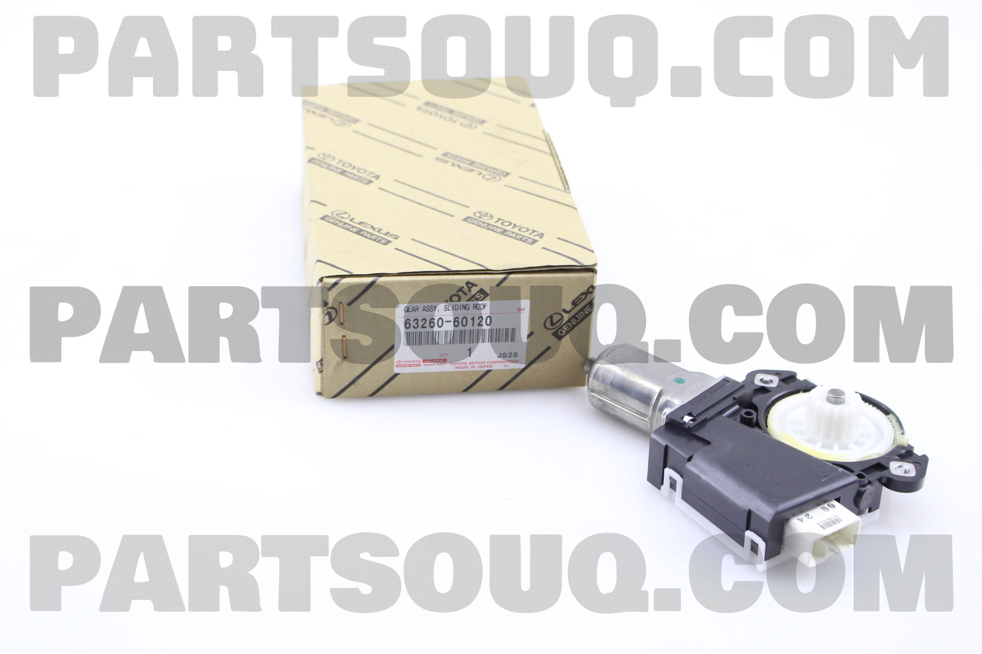 GEAR SUB-ASSY, SLIDING ROOF DRIVE 6326060120 | Toyota Parts | PartSouq