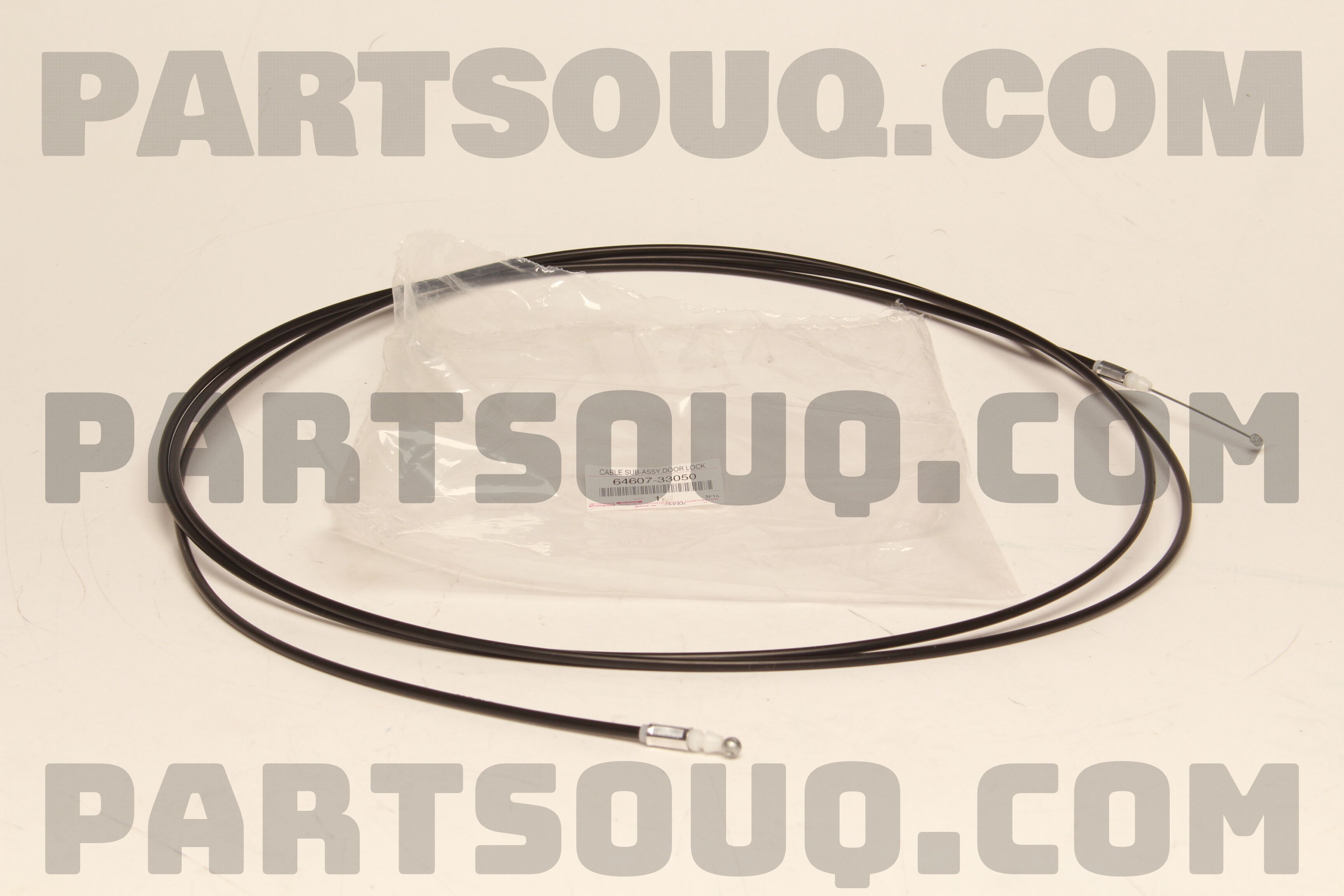CABLE SUB-ASSY, LUGGAGE DOOR LOCK CONTROL 6460733050 | Toyota Parts ...