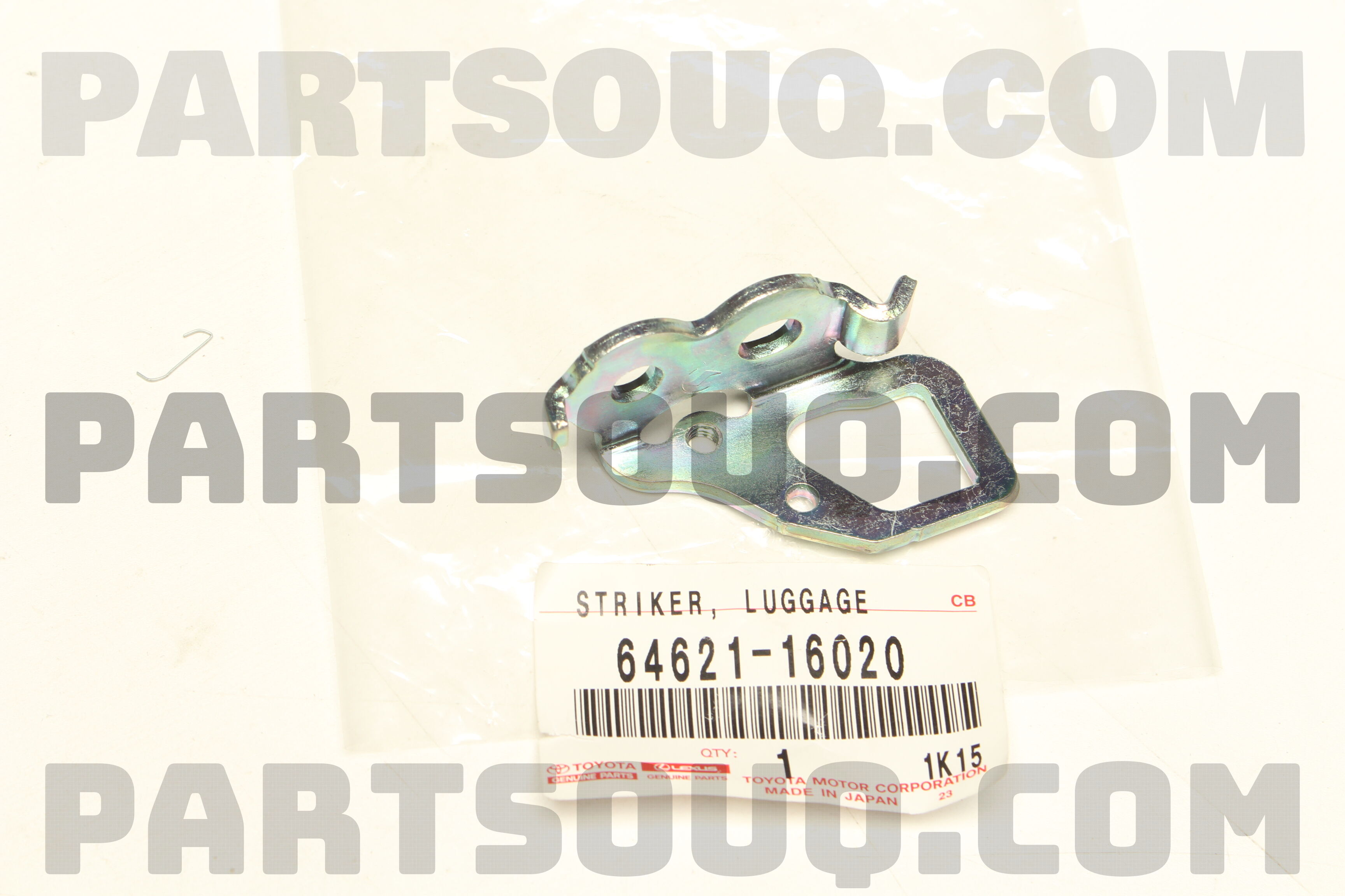 STRIKER ASSY, LUGGAGE COMPARTMENT DOOR 6462116020 | Toyota Parts | PartSouq