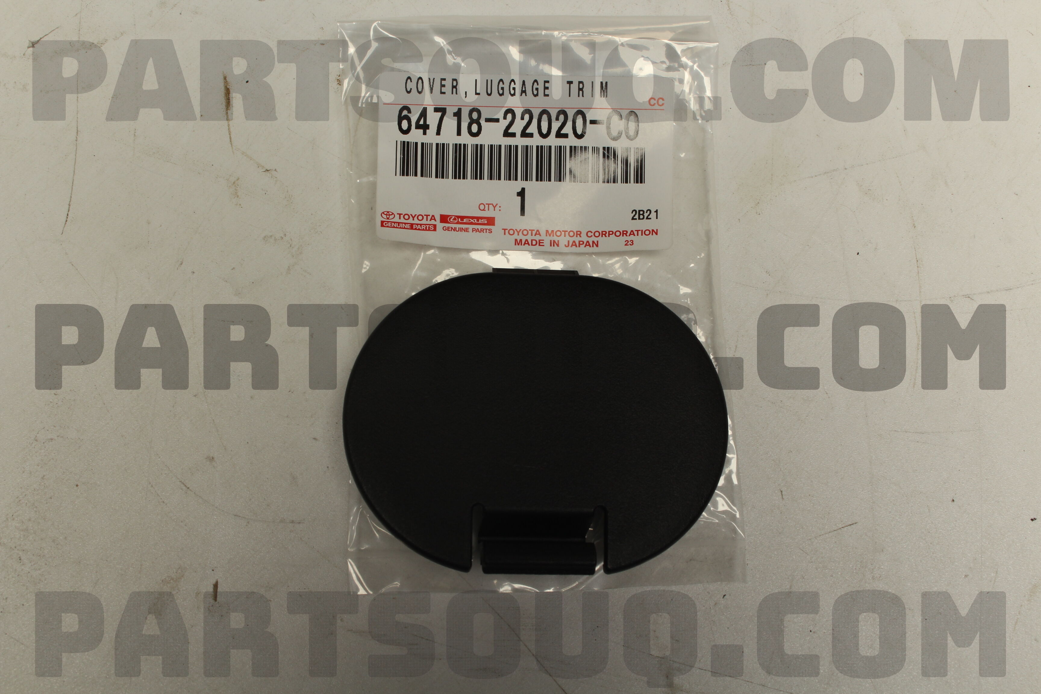 COVER, DECK TRIM SERVICE HOLE 6471822020C0 | Toyota Parts | PartSouq