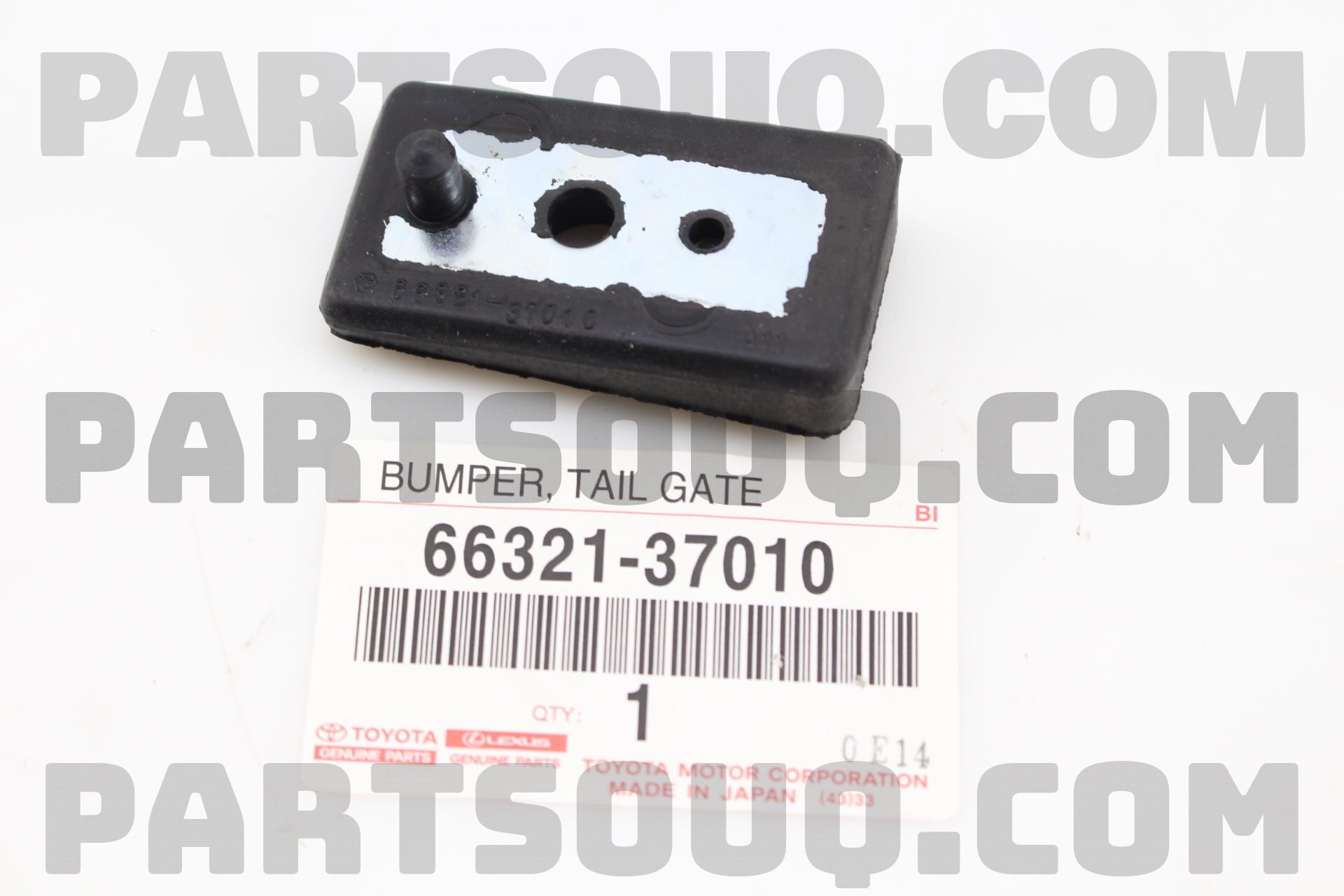 BUMPER, GATE RUBBER 6632137010 | Toyota Parts | PartSouq