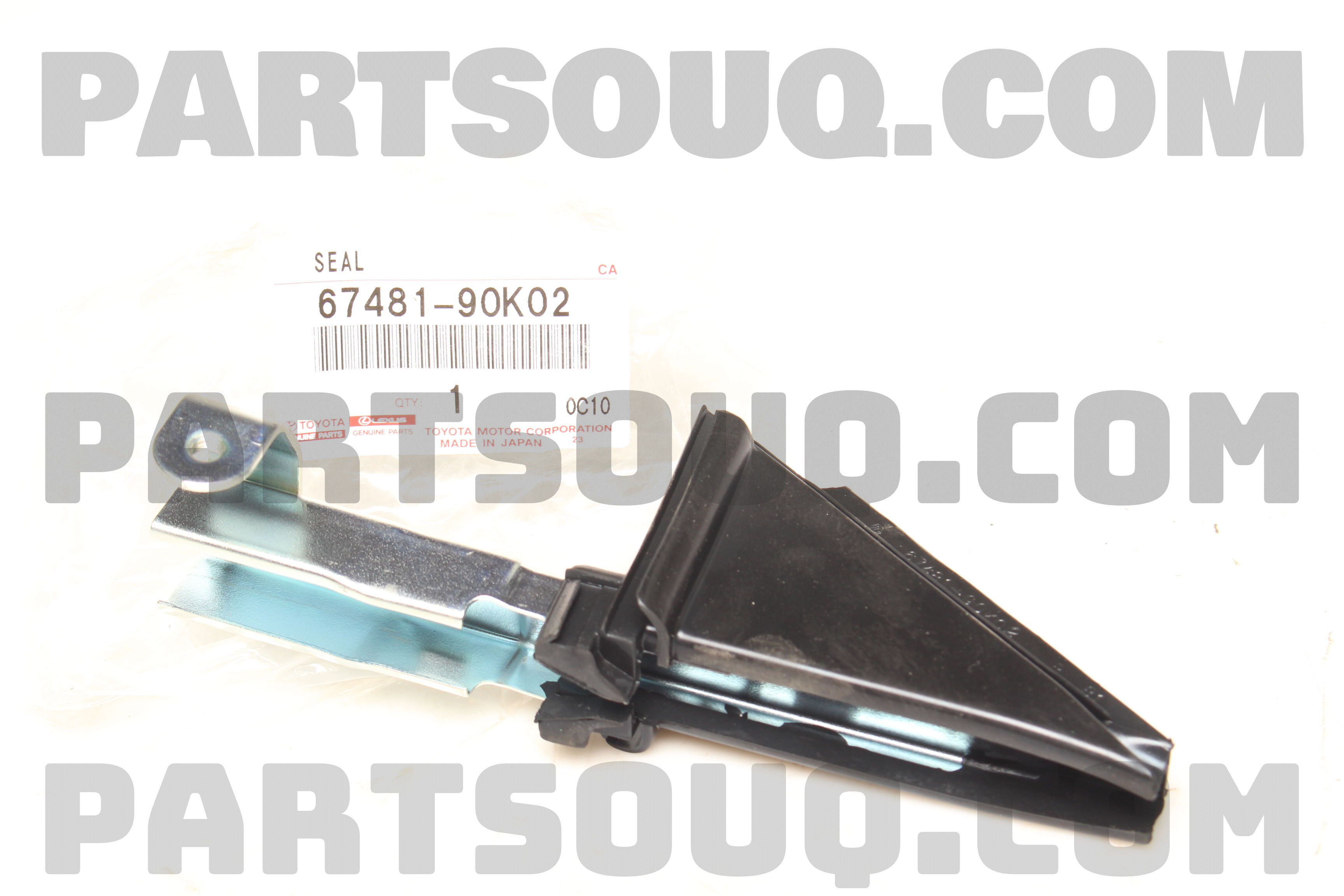 SEAL, FRONT DOOR FRONT LOWER FRAME, RH 6748190K02 | Toyota Parts | PartSouq