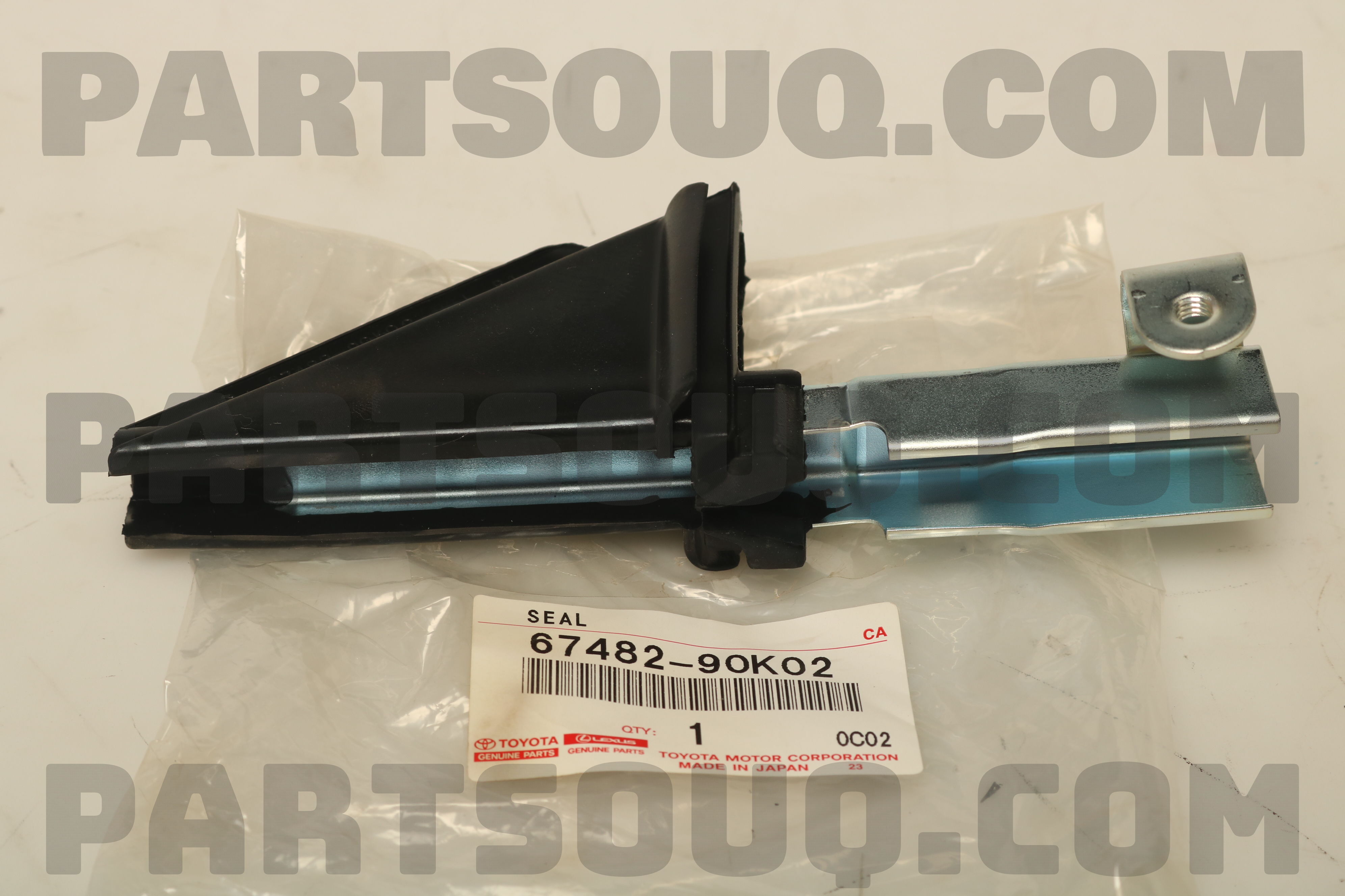 SEAL, FRONT DOOR FRONT LOWER FRAME, LH 6748290K02 | Toyota Parts | PartSouq