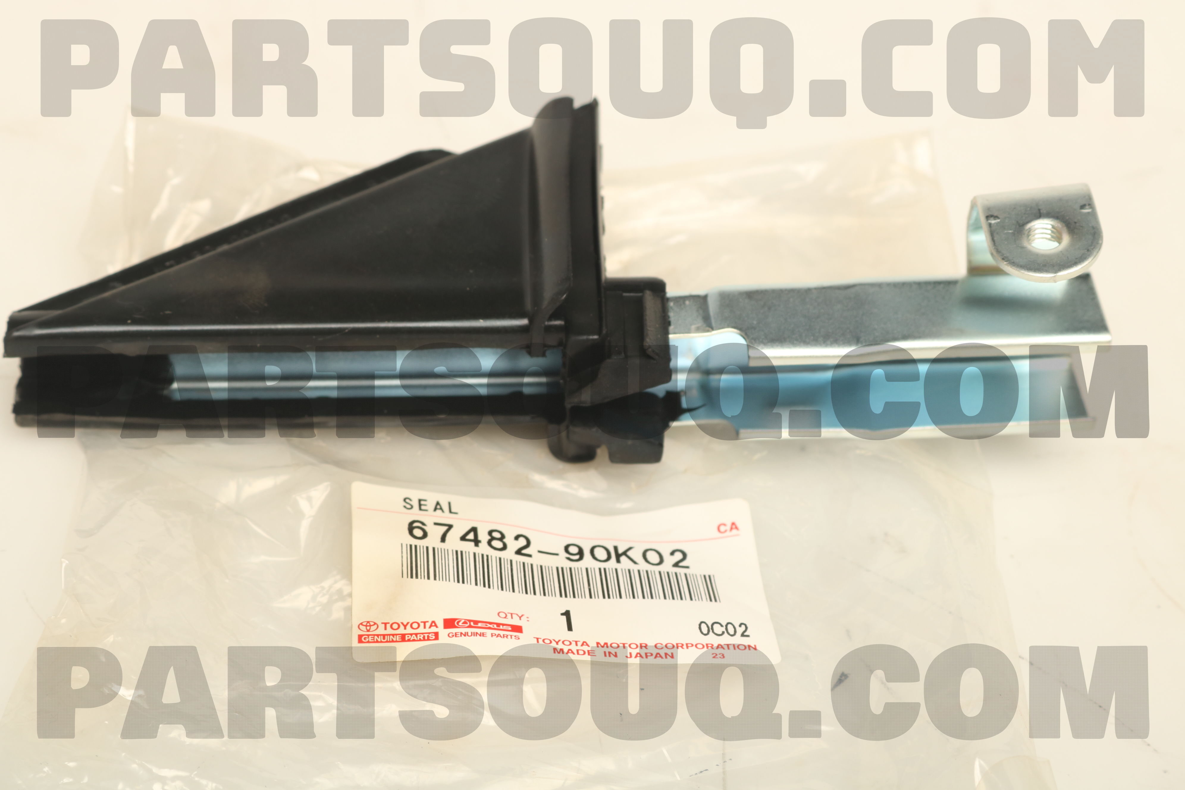SEAL, FRONT DOOR FRONT LOWER FRAME, LH 6748290K02 | Toyota Parts | PartSouq