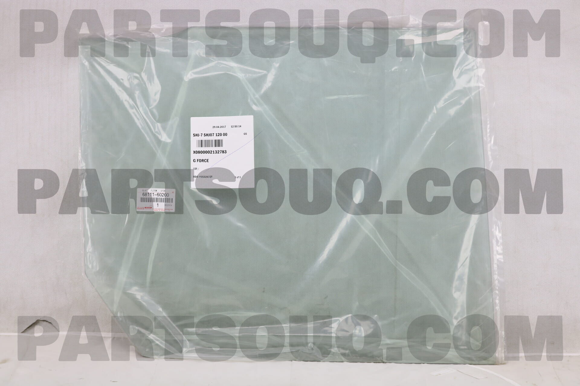 GLASS SUB-ASSY, FRONT DOOR, RH 6811160200 | Toyota Parts | PartSouq