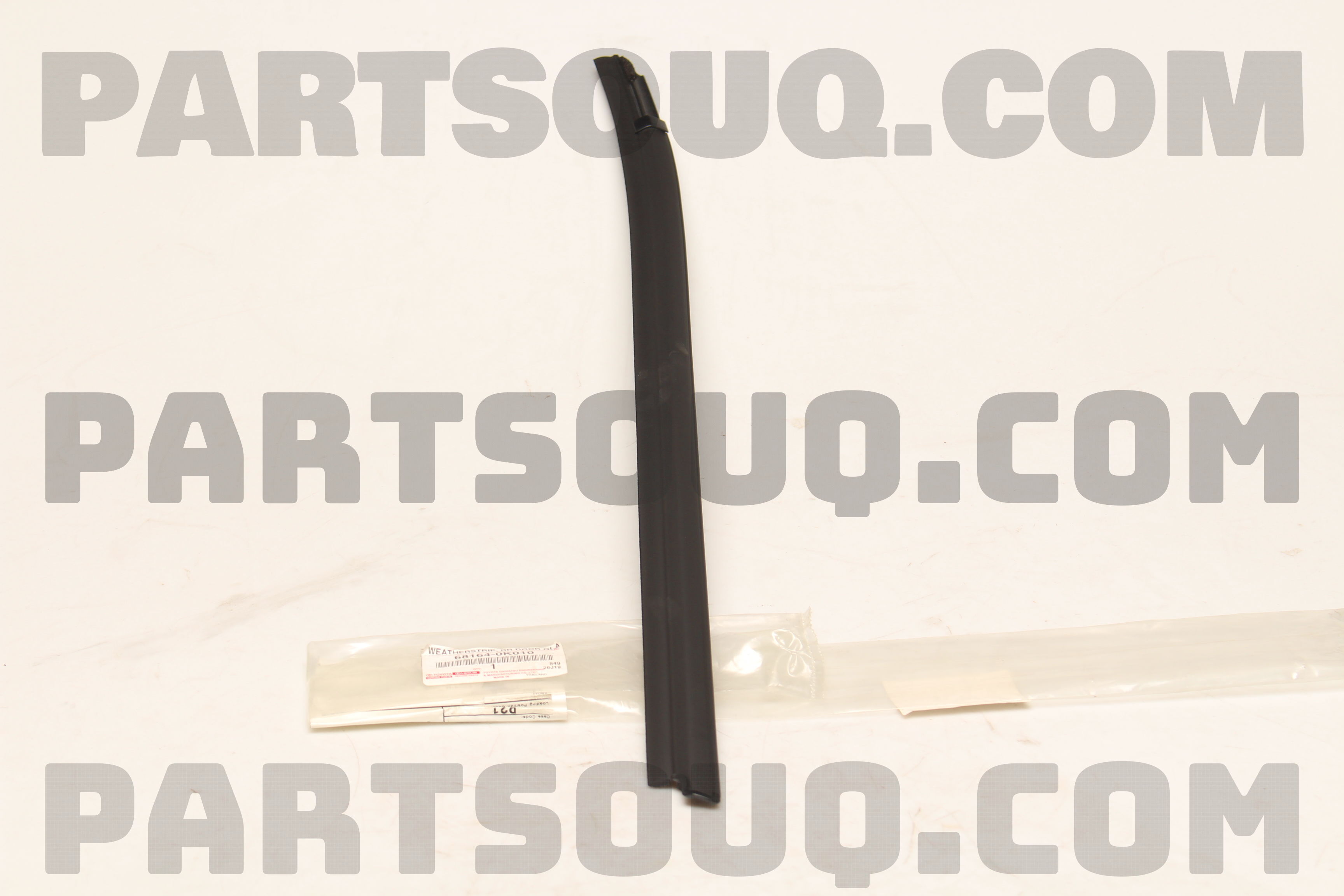 WEATHERSTRIP, REAR DOOR GLASS, OUTER LH 681640K010 | Toyota Parts ...
