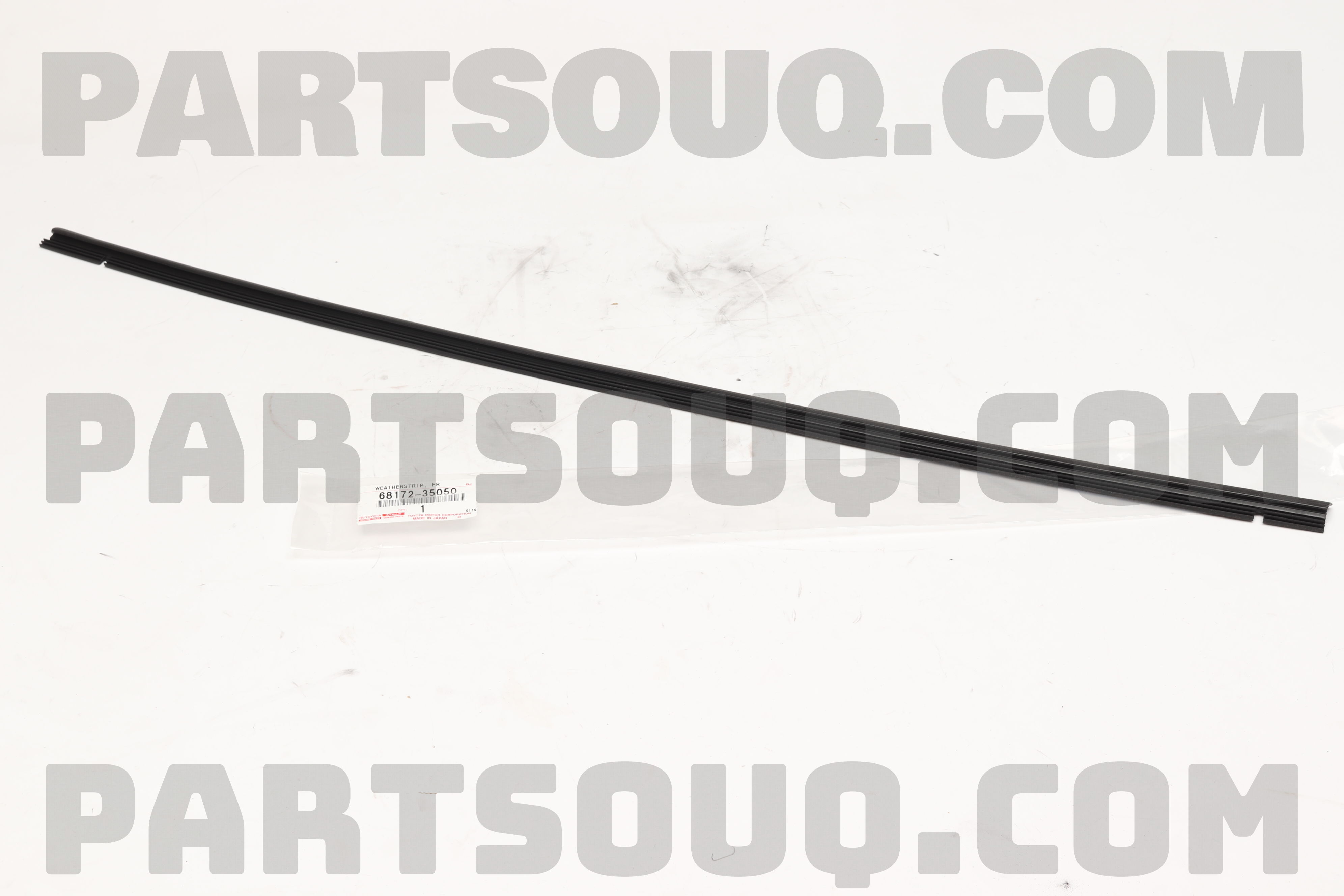WEATHERSTRIP, FRONT DOOR GLASS, INNER LH 6817235050 | Toyota Parts ...