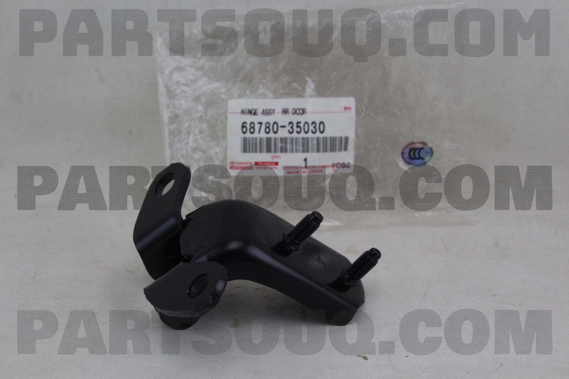 HINGE ASSY, REAR DOOR, LOWER LH 6878035030 | Toyota Parts | PartSouq