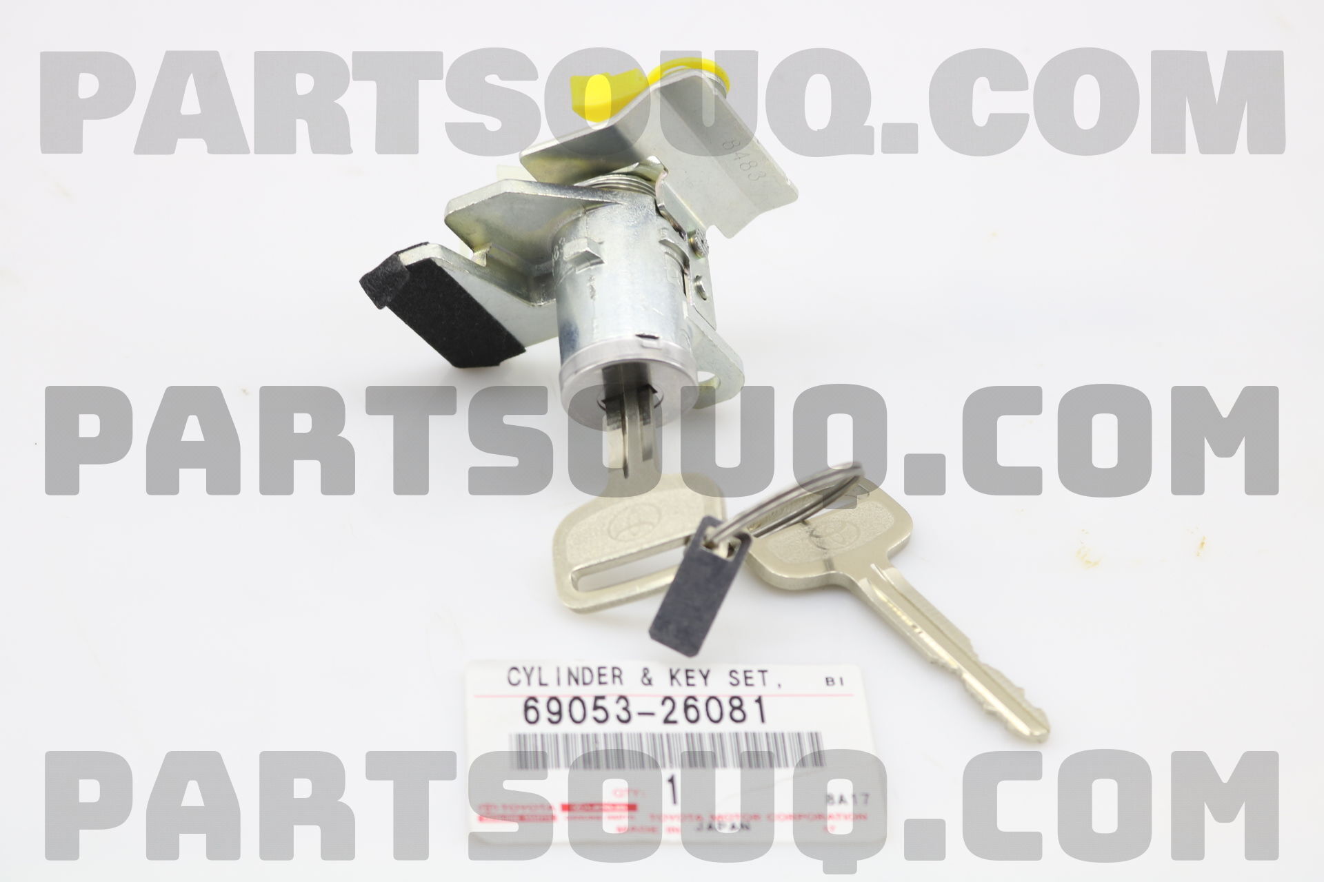 CYLINDER & KEY SET, REAR DOOR LOCK, RH 6905326081 | Toyota Parts | PartSouq