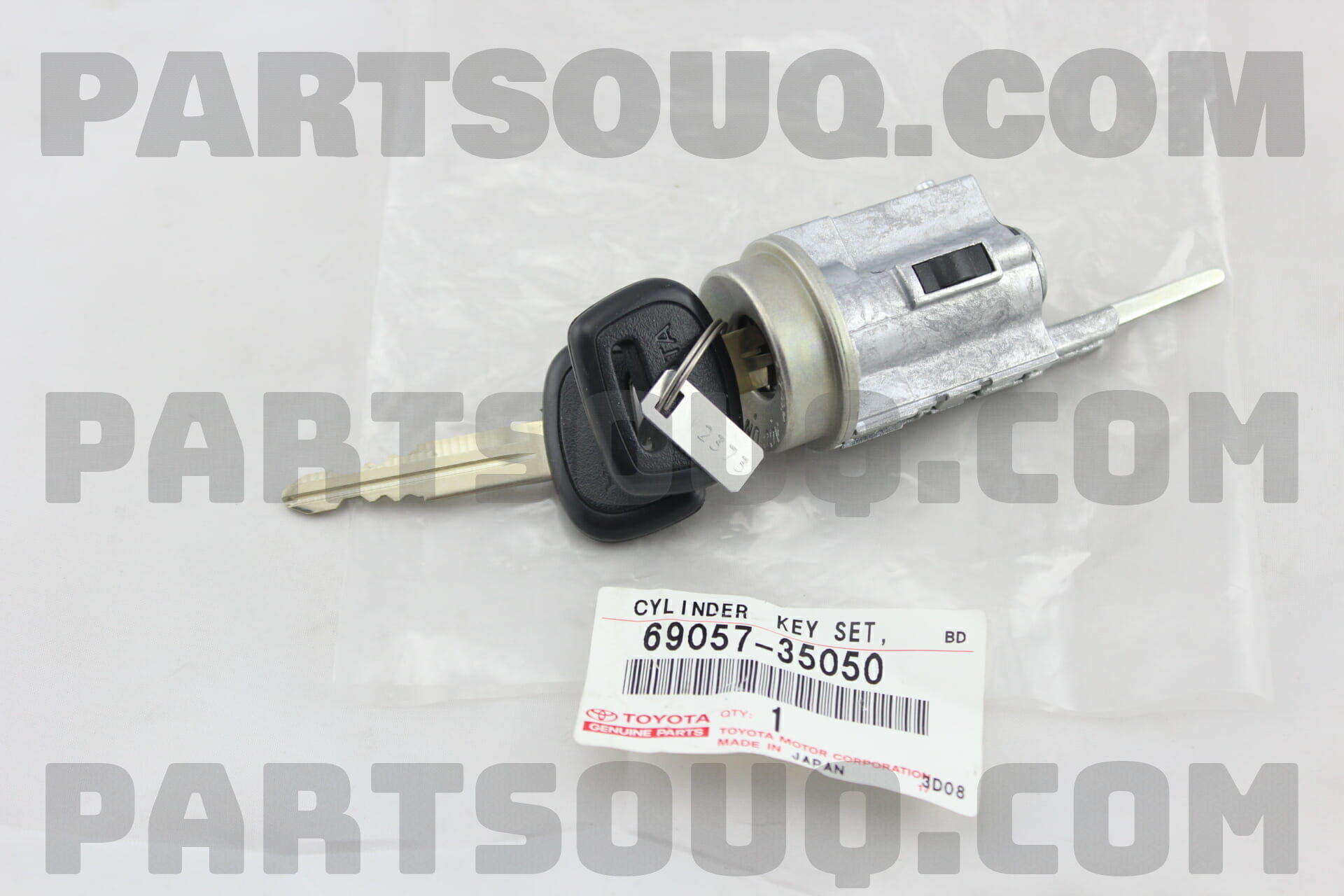 CYLINDER & KEY SET, IGNITION SWITCH LOCK 6905735050 | Toyota Parts ...