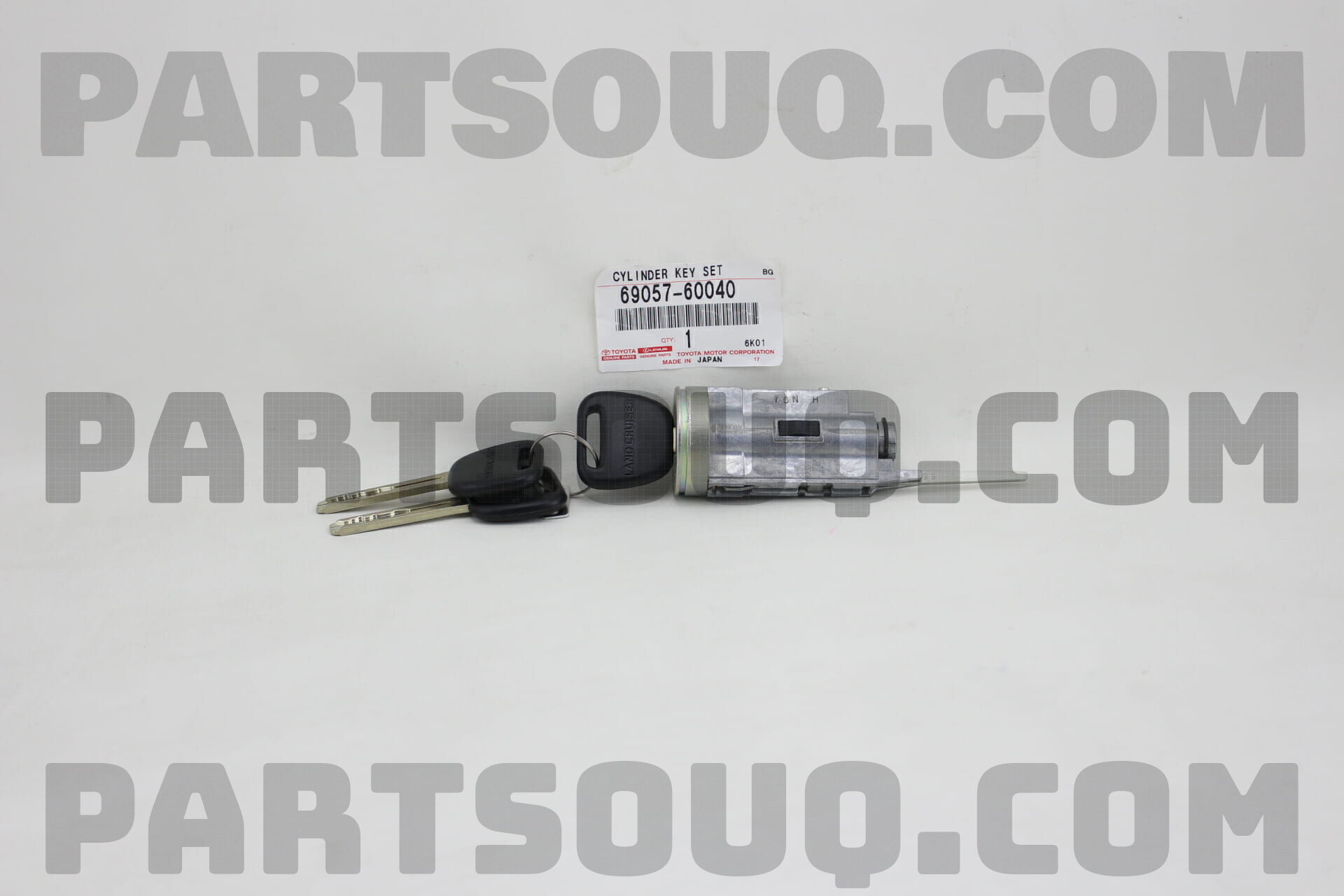 CYLINDER & KEY SET, IGNITION SWITCH LOCK 6905760040 | Toyota Parts ...