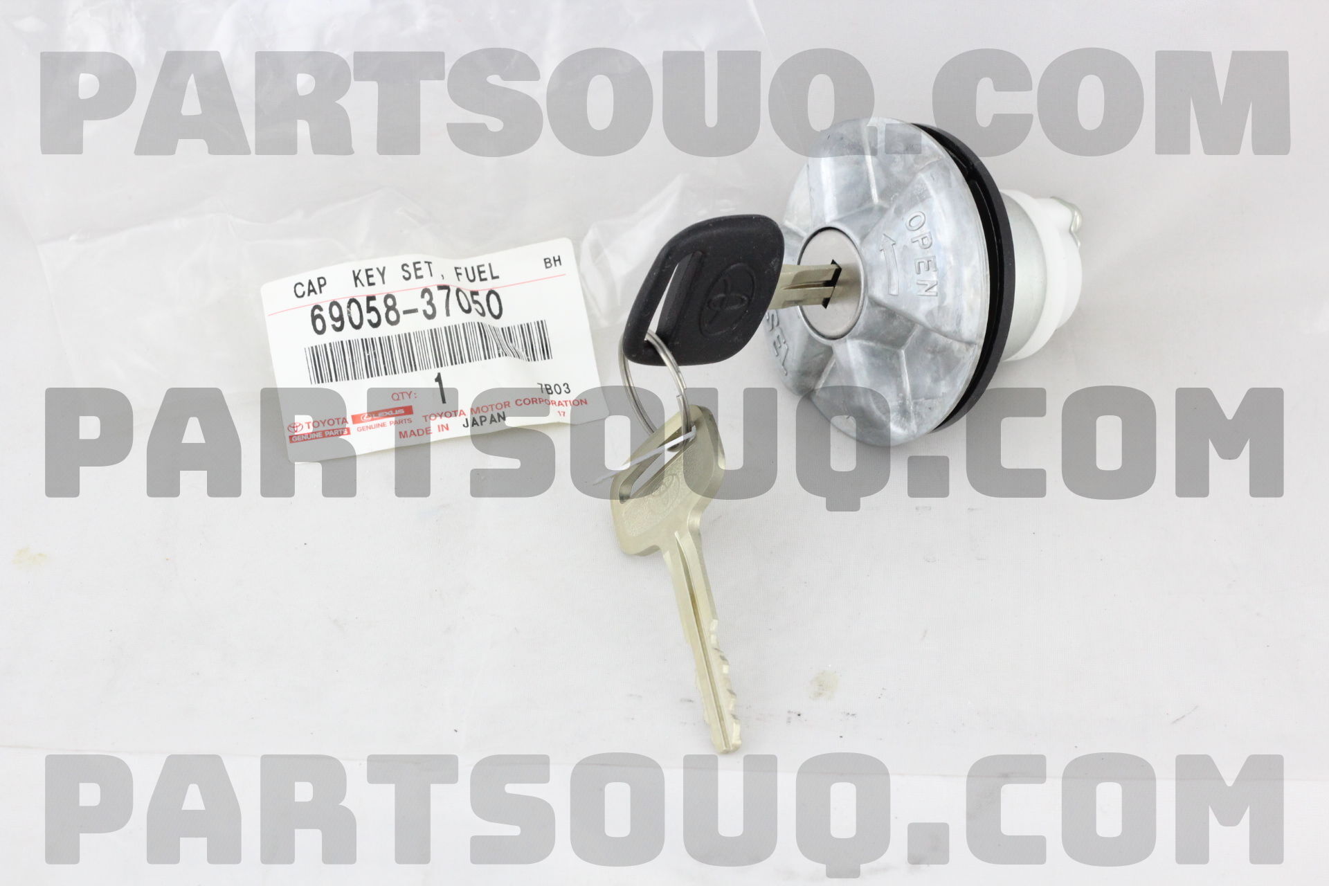 CYLINDER & KEY SET, FUEL TANK FILLER 6905837050 | Toyota Parts | PartSouq