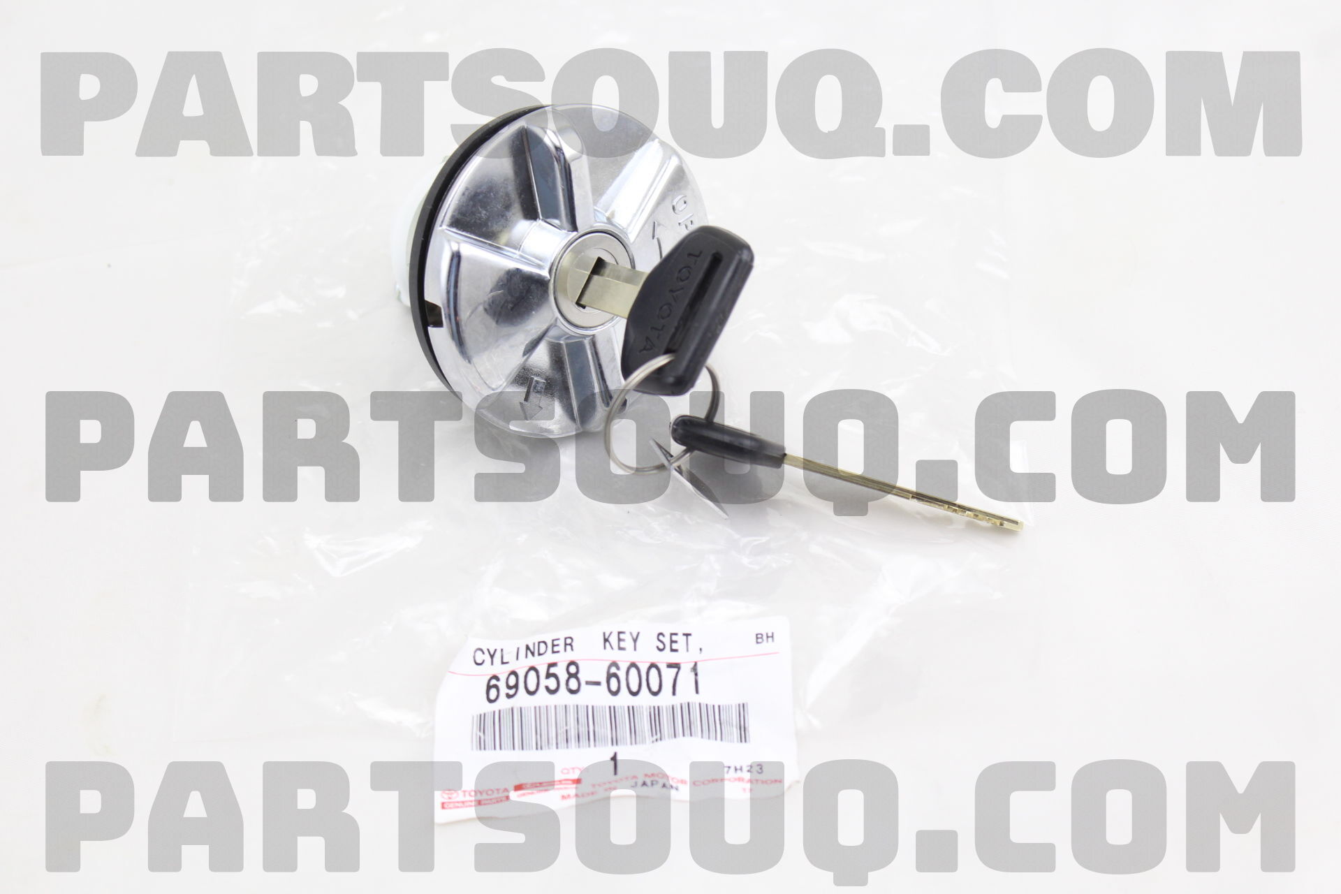 CYLINDER & KEY SET, FUEL FILLER LID 6905860071 | Toyota Parts | PartSouq