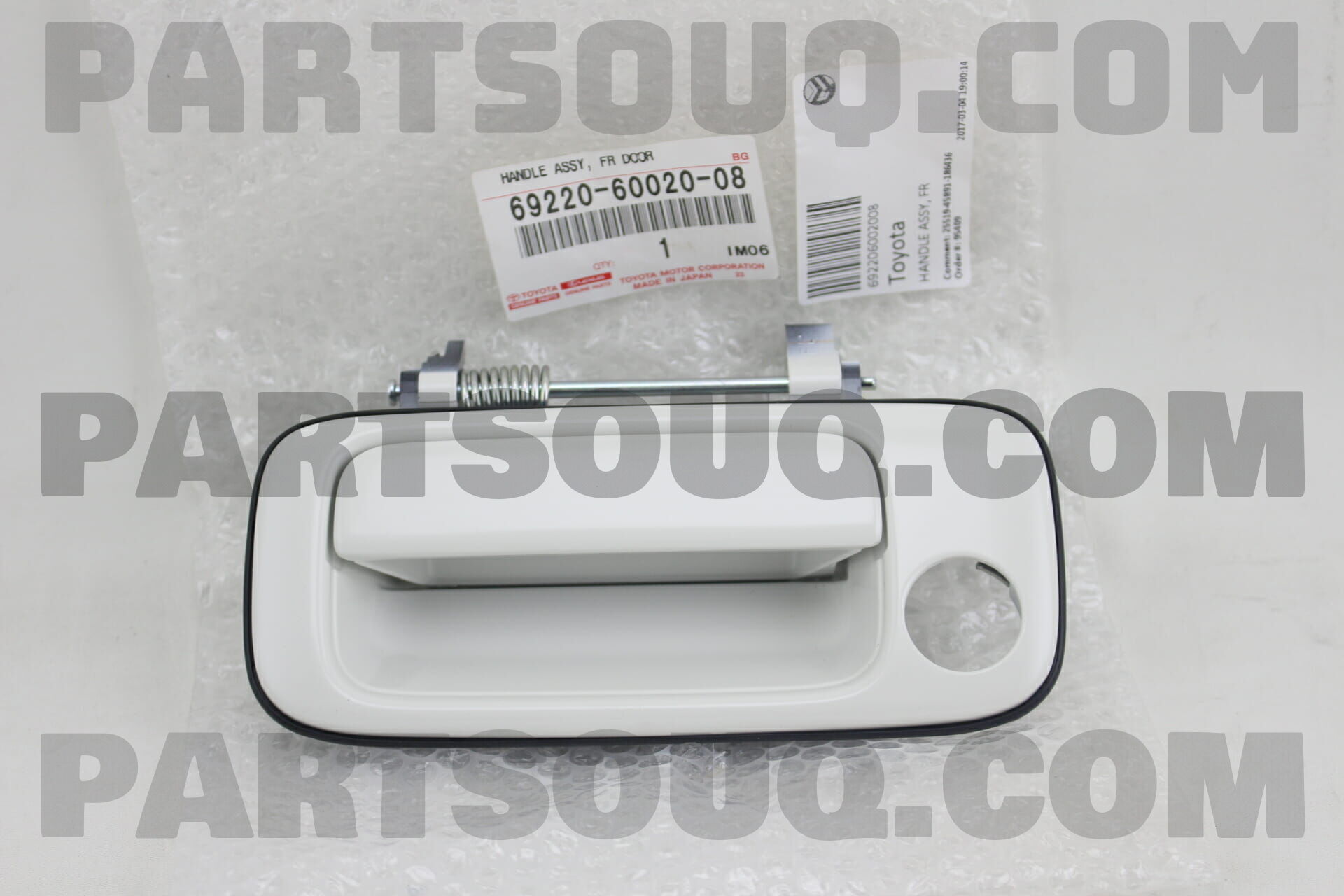 HANDLE ASSY, FRONT DOOR OUTSIDE, LH 692206002008 | Toyota Parts | PartSouq