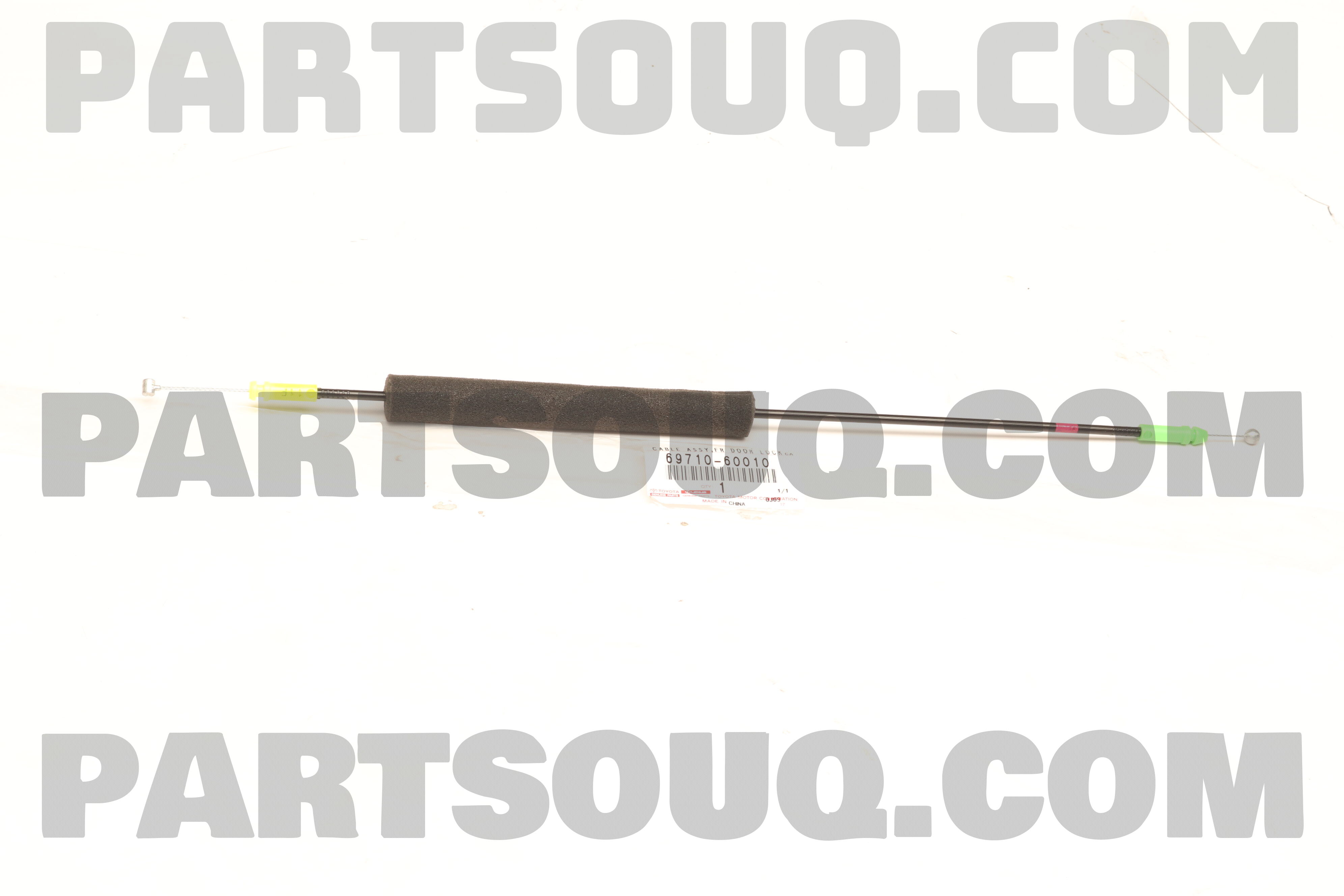 CABLE ASSY, FRONT DOOR LOCK REMOTE CONTROL, RH/LH 6971060010 | Toyota ...