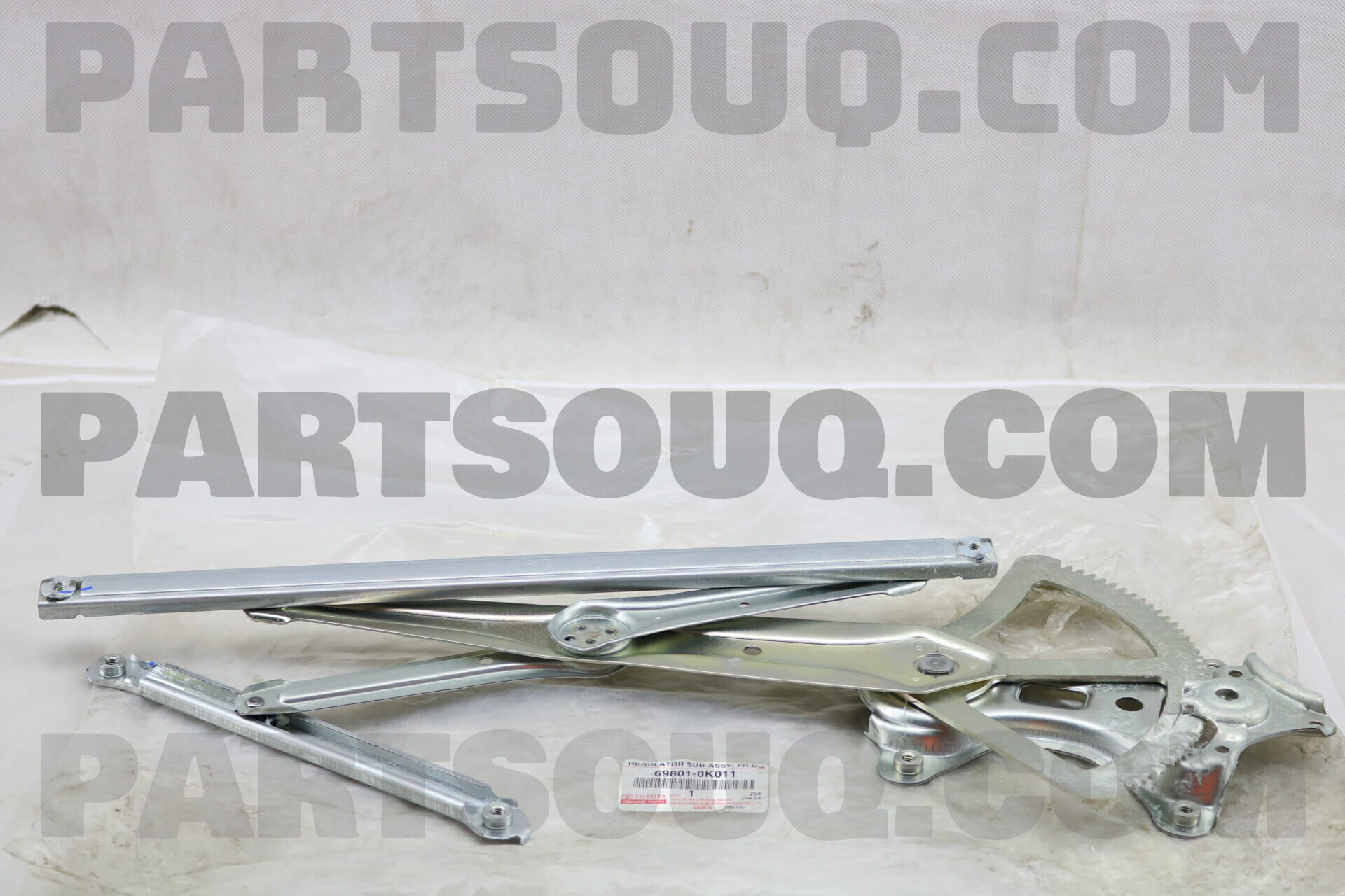 REGULATOR SUB-ASSY, FRONT DOOR WINDOW, RH 698010K011 | Toyota Parts ...