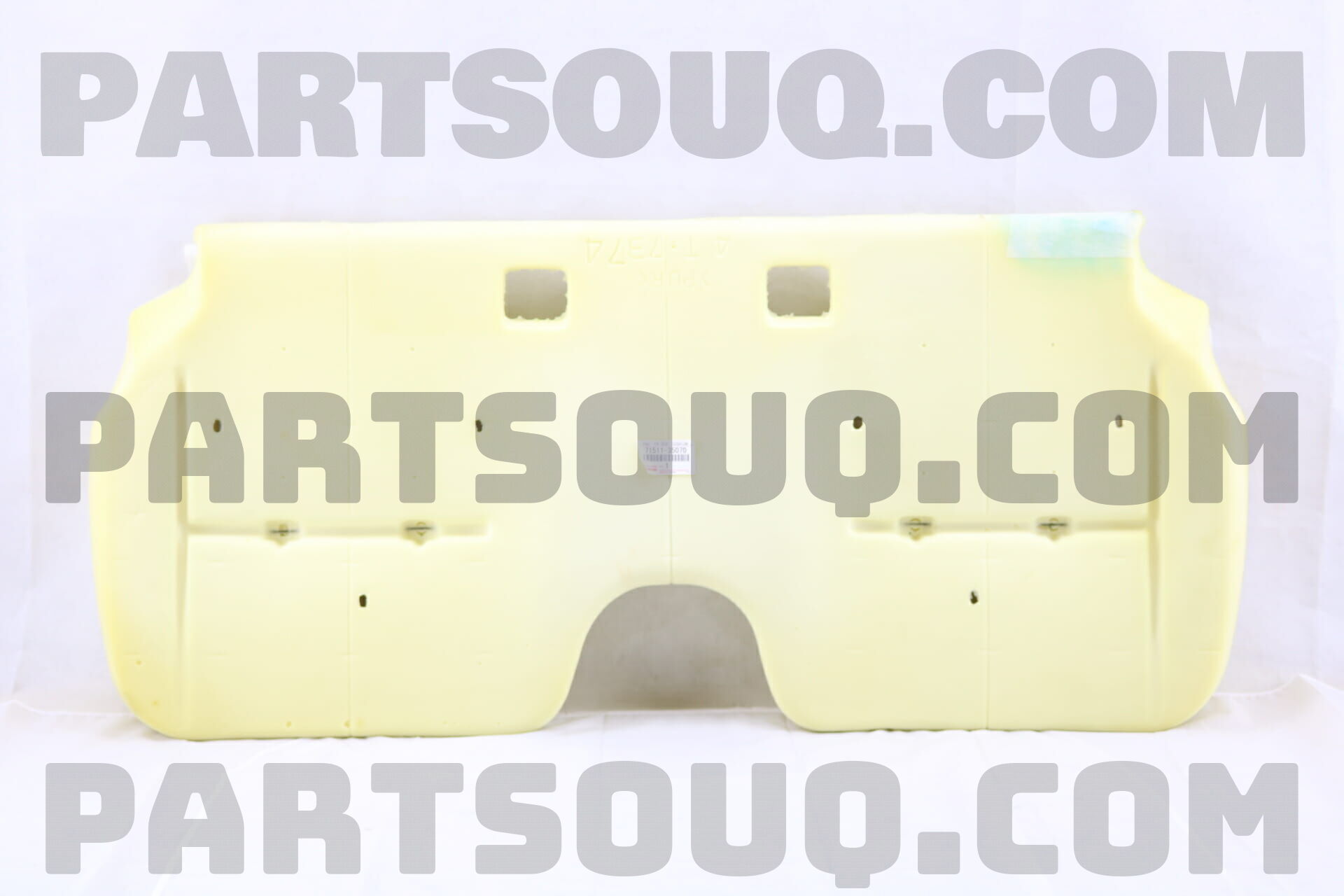 PAD, FRONT SEAT CUSHION(FOR BENCH TYPE) 7151135070 | Toyota Parts ...