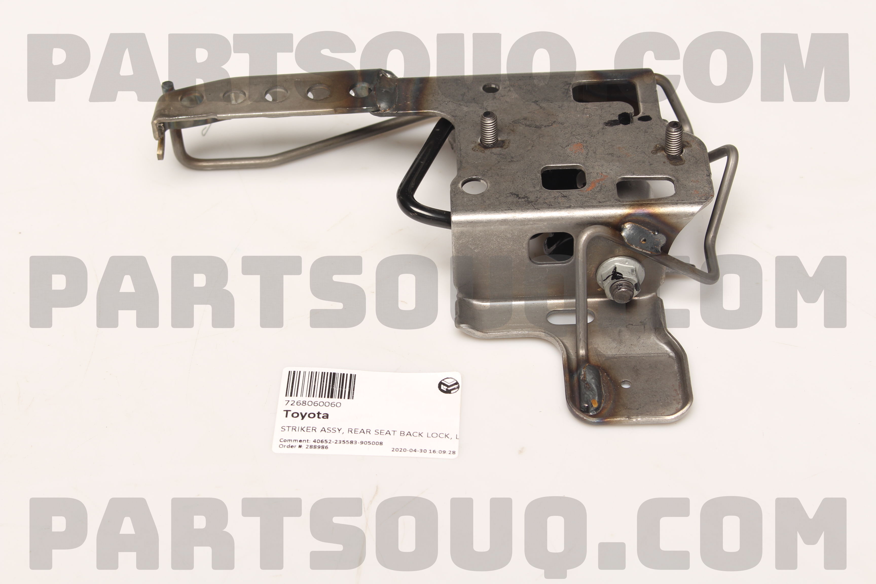 STRIKER ASSY, REAR SEAT BACK LOCK, LH 7268060060 | Toyota Parts | PartSouq