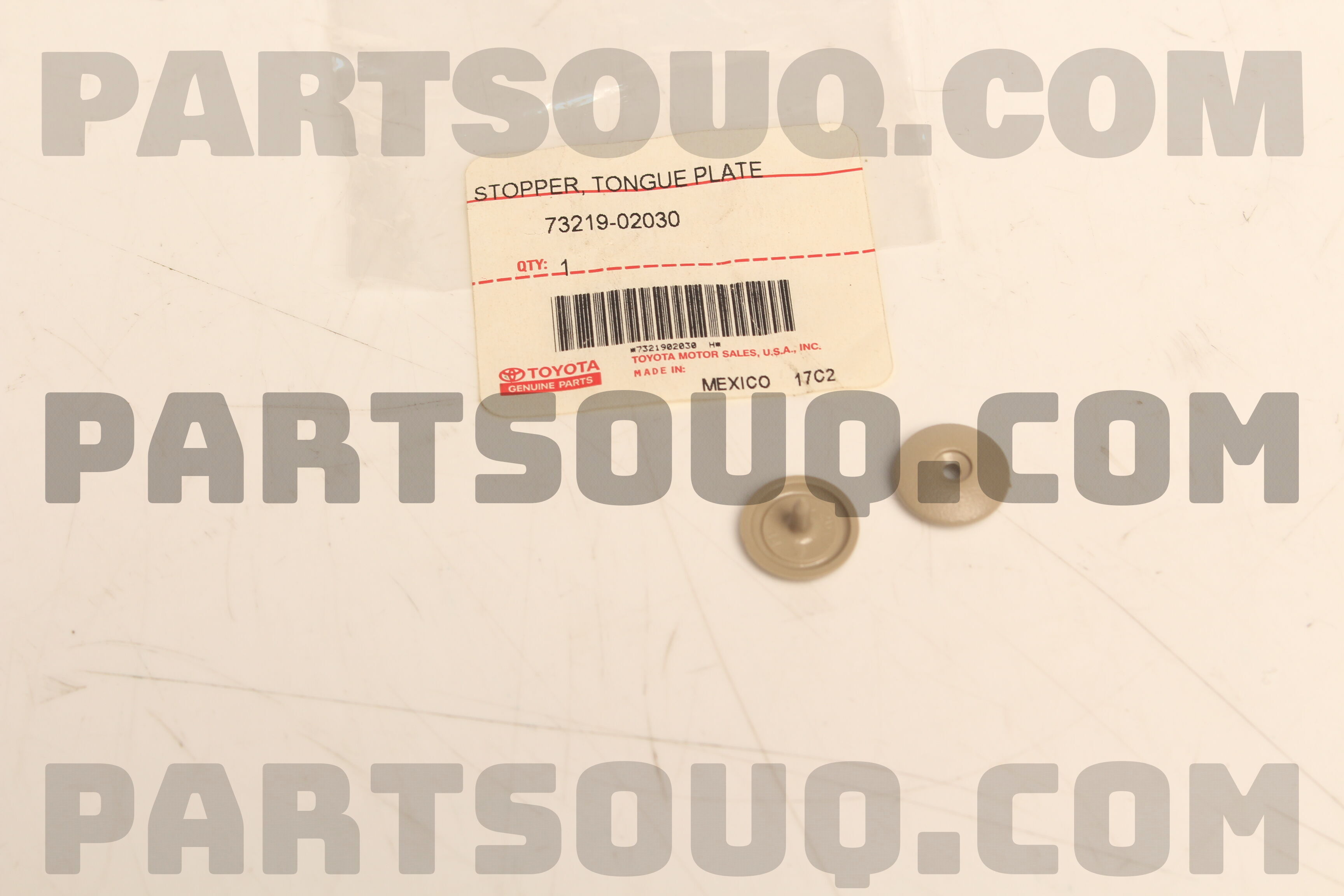 STOPPER, TONGUE PLATE 7321902030 | Toyota Parts | PartSouq