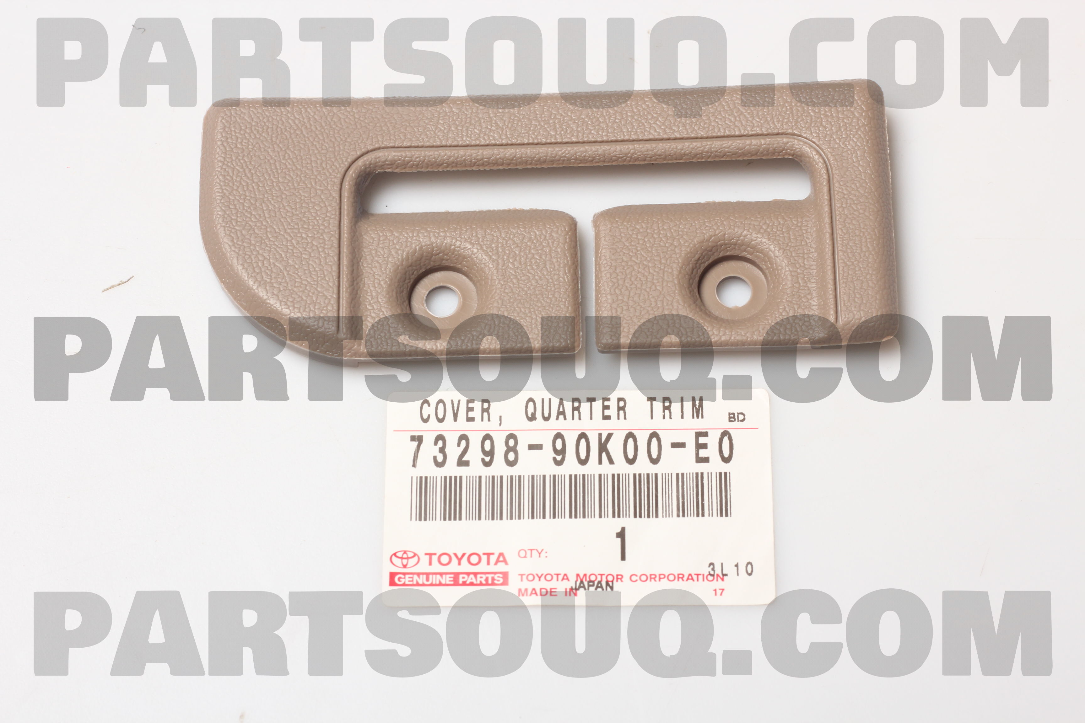 COVER, QUARTER TRIM BELT HOLE, RH/LH 7329890K00E0 | Toyota Parts | PartSouq