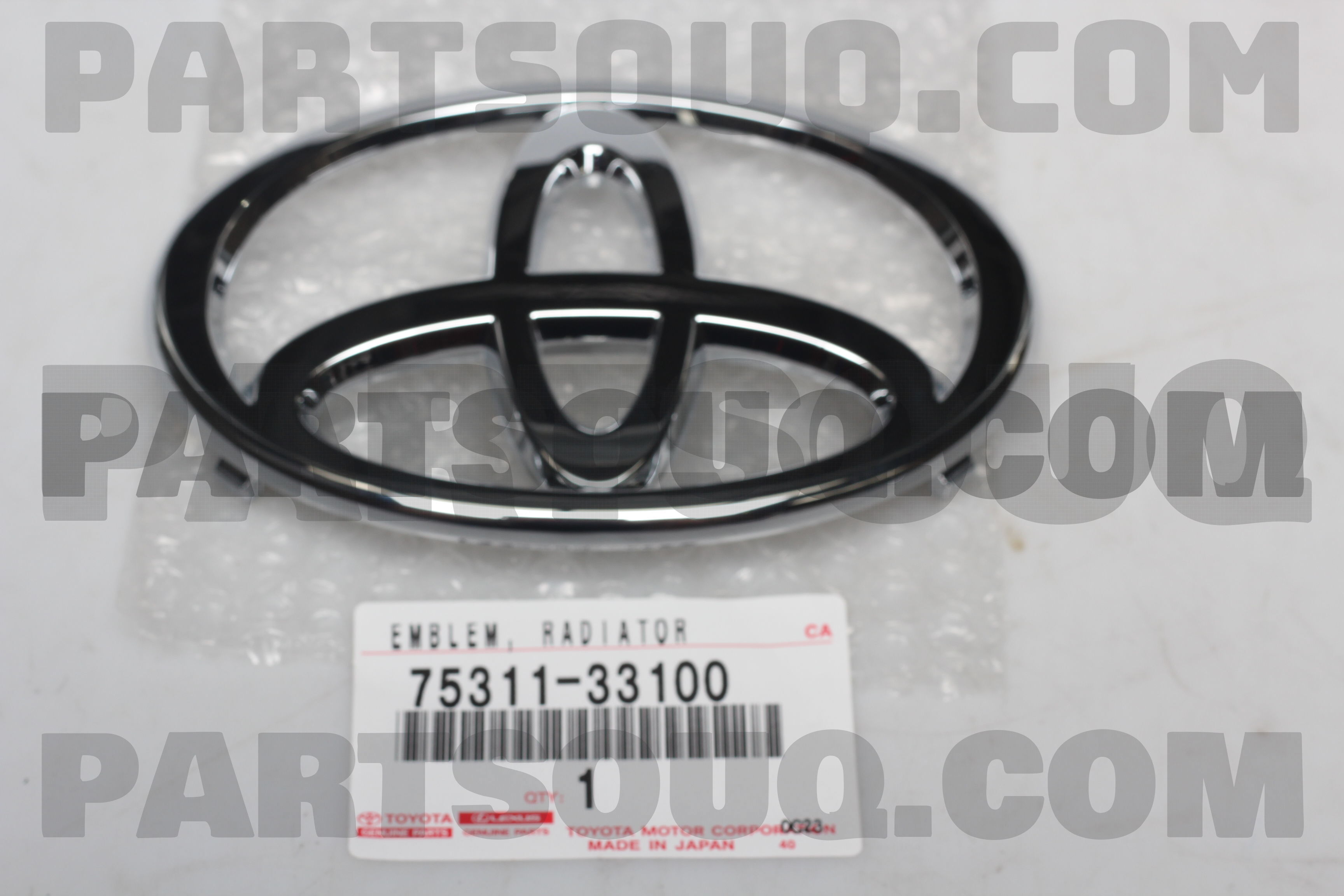 EMBLEM, RADIATOR GRILLE (OR FRONT PANEL) 7531133100 | Toyota Parts ...