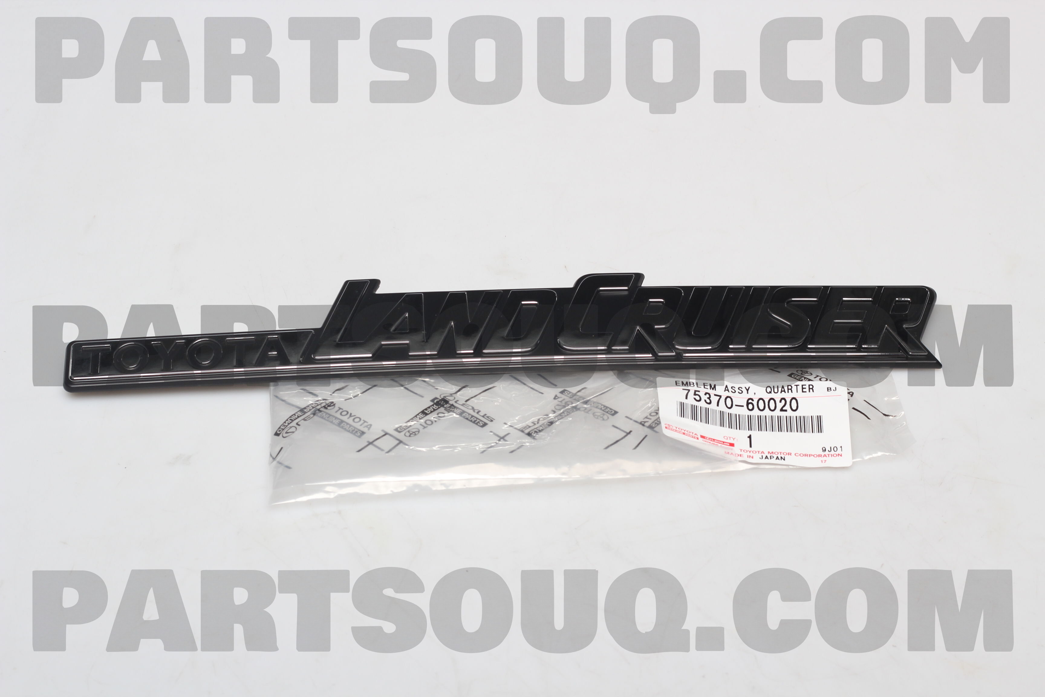 EMBLEM, FRONT FENDER 7537060020 | Toyota Parts | PartSouq