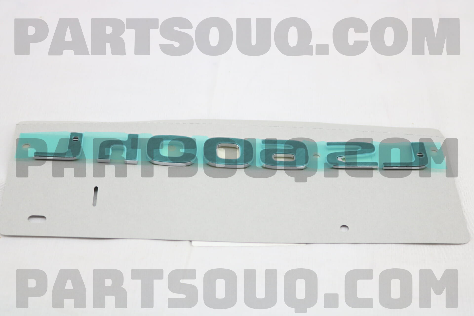 PLATE, LUGGAGE COMPARTMENT DOOR, NO.3 7544350160 | Toyota Parts | PartSouq
