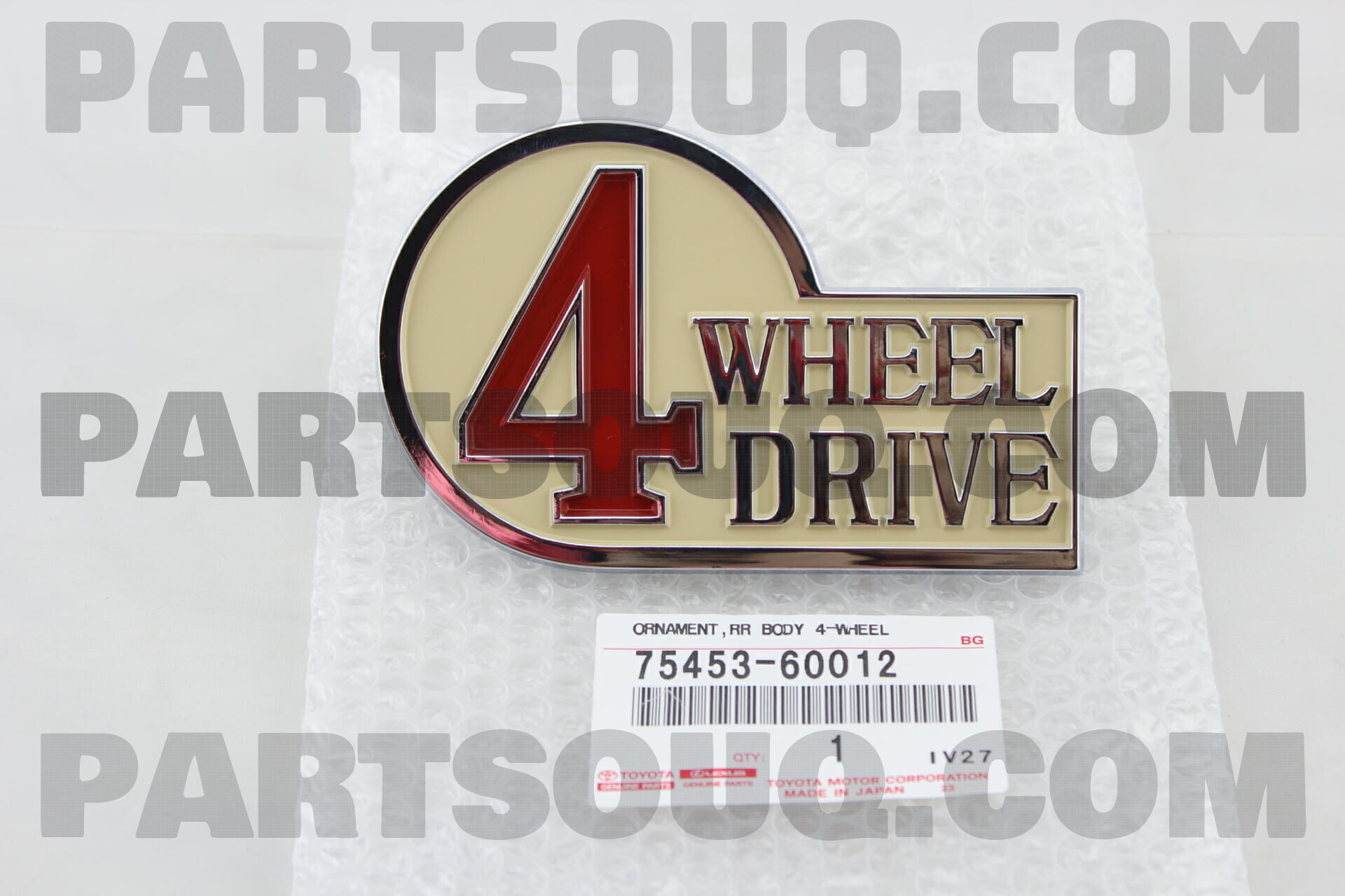 PANEL SUB-ASSY, LUGGAGE COMPARTMENT DOOR 6440152120 | Toyota Parts ...