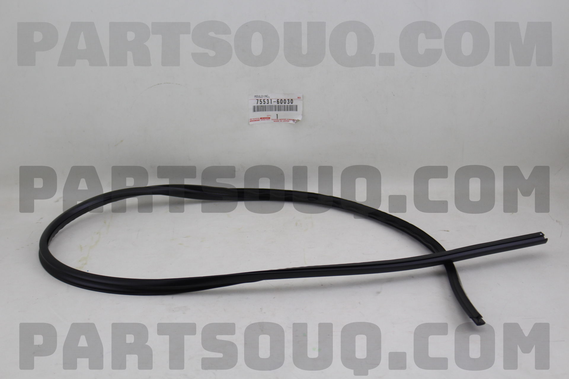 MOULDING, WINDSHIELD, OUTER UPPER 7553160030 | Toyota Parts | PartSouq