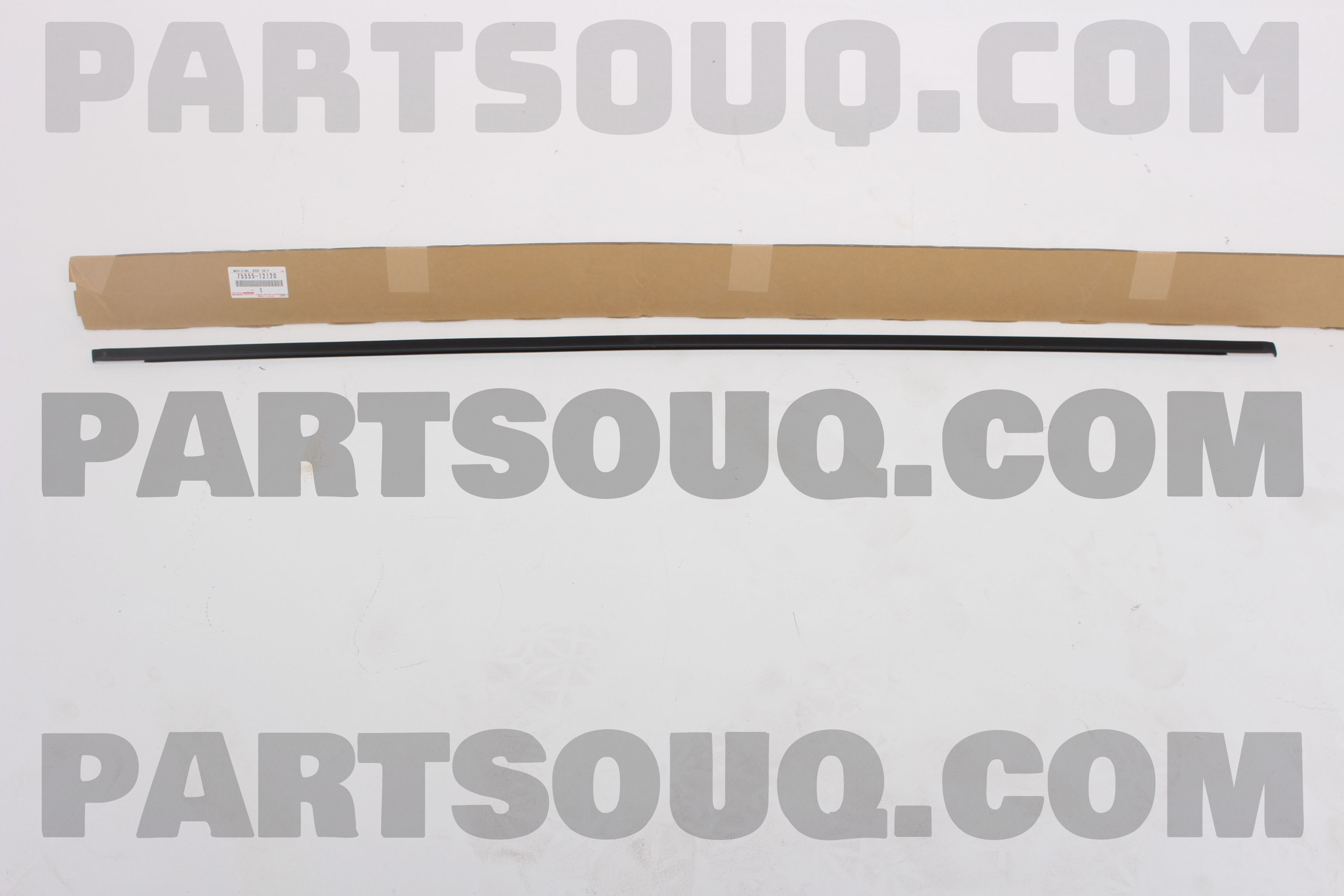 MOULDING, ROOF DRIP SIDE FINISH, CENTER RH 7555512120 | Toyota Parts ...
