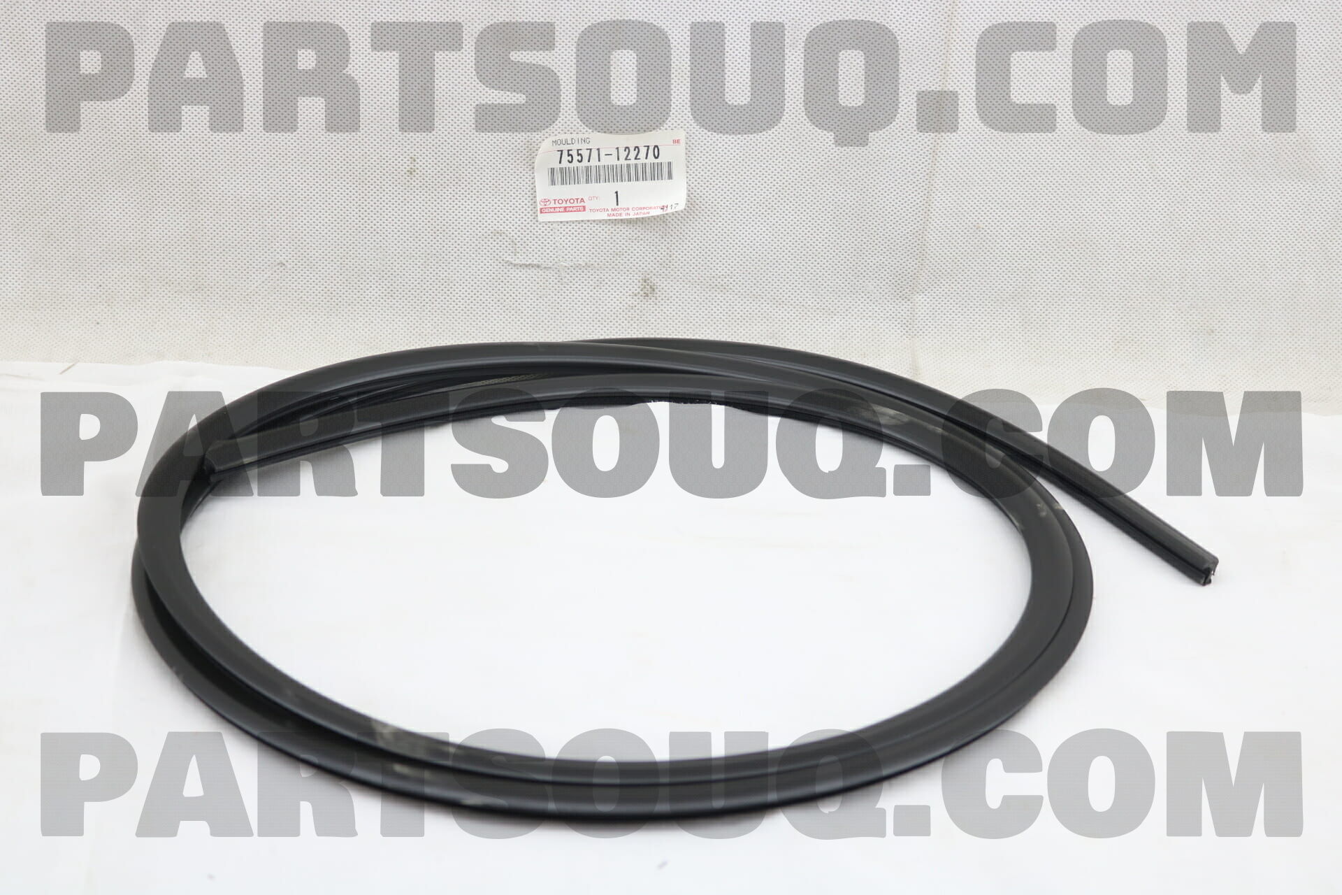 MOULDING, BACK WINDOW, OUTSIDE UPPER 7557112270 | Toyota Parts | PartSouq