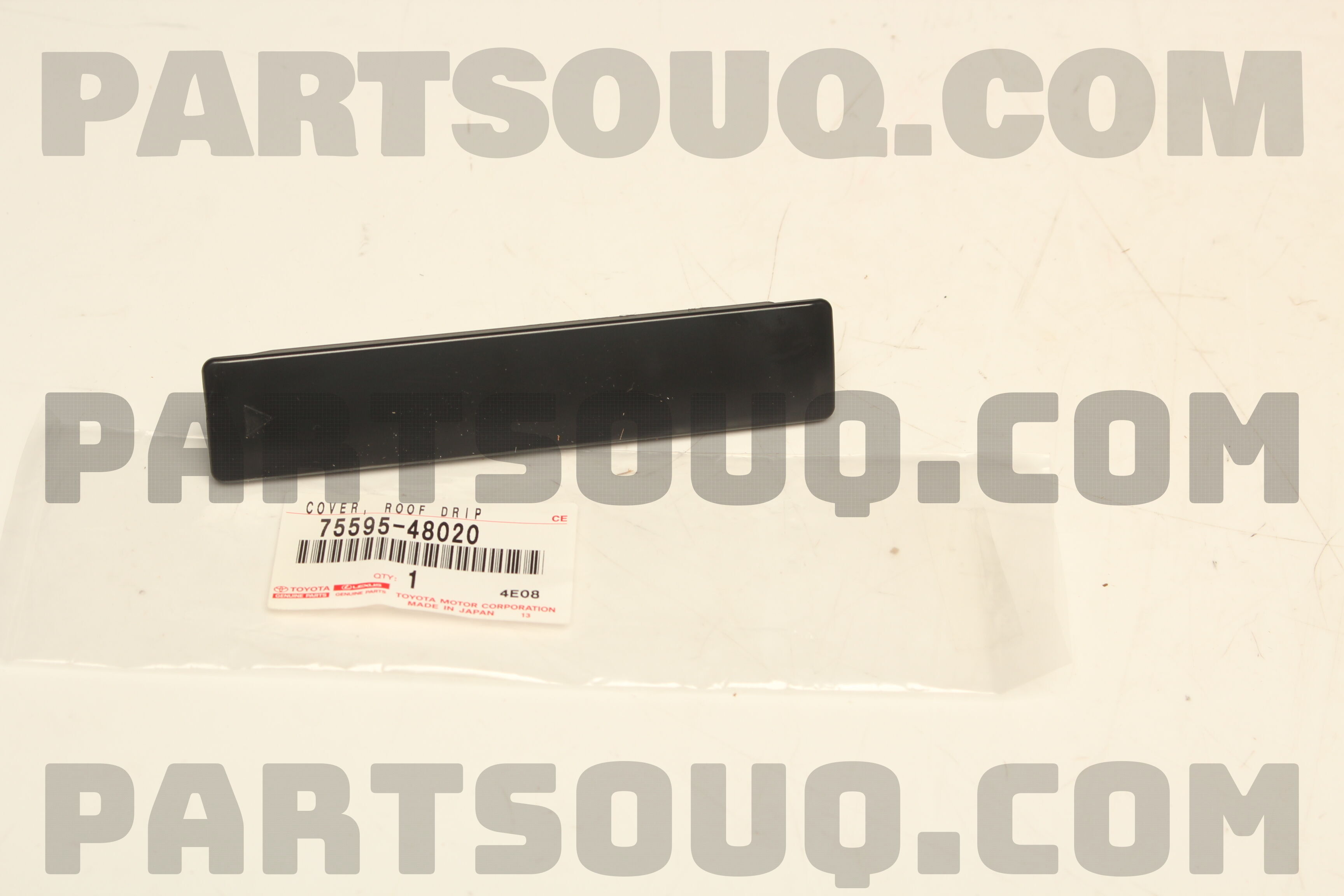 COVER, ROOF DRIP SIDE MOULDING, FRONT RH 7559548020 | Toyota Parts ...