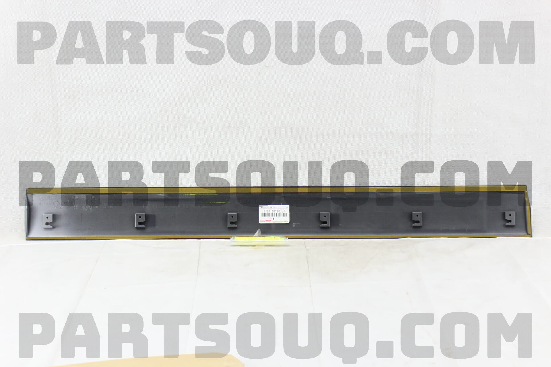 MOULDING, FRONT DOOR, OUTSIDE RH 7573160120E0 | Toyota Parts | PartSouq