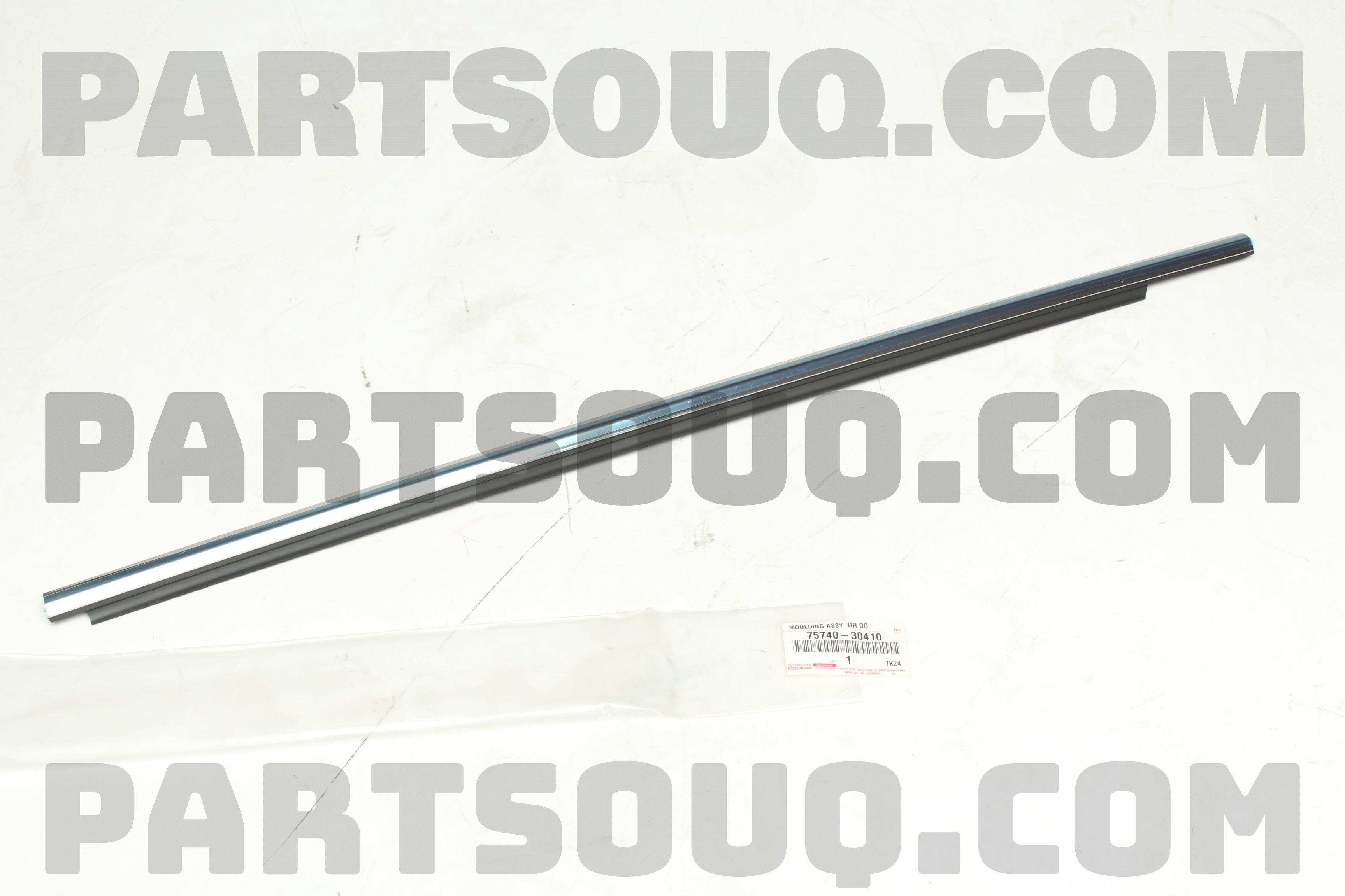 MOULDING ASSY, REAR DOOR BELT, LH 7574030410 | Toyota Parts | PartSouq