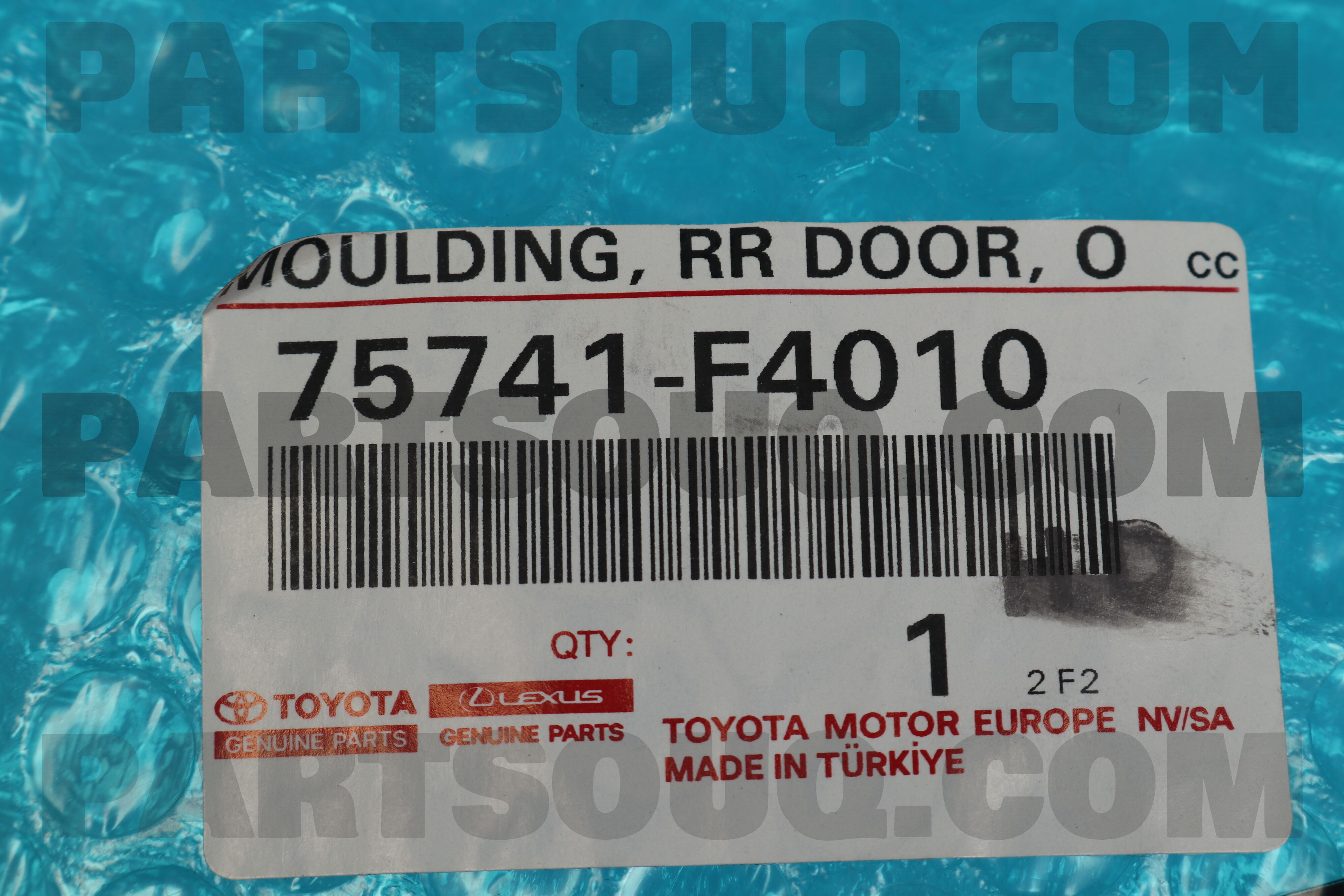 MOULDING RR DOOR 75741F4010 | Toyota Parts | PartSouq