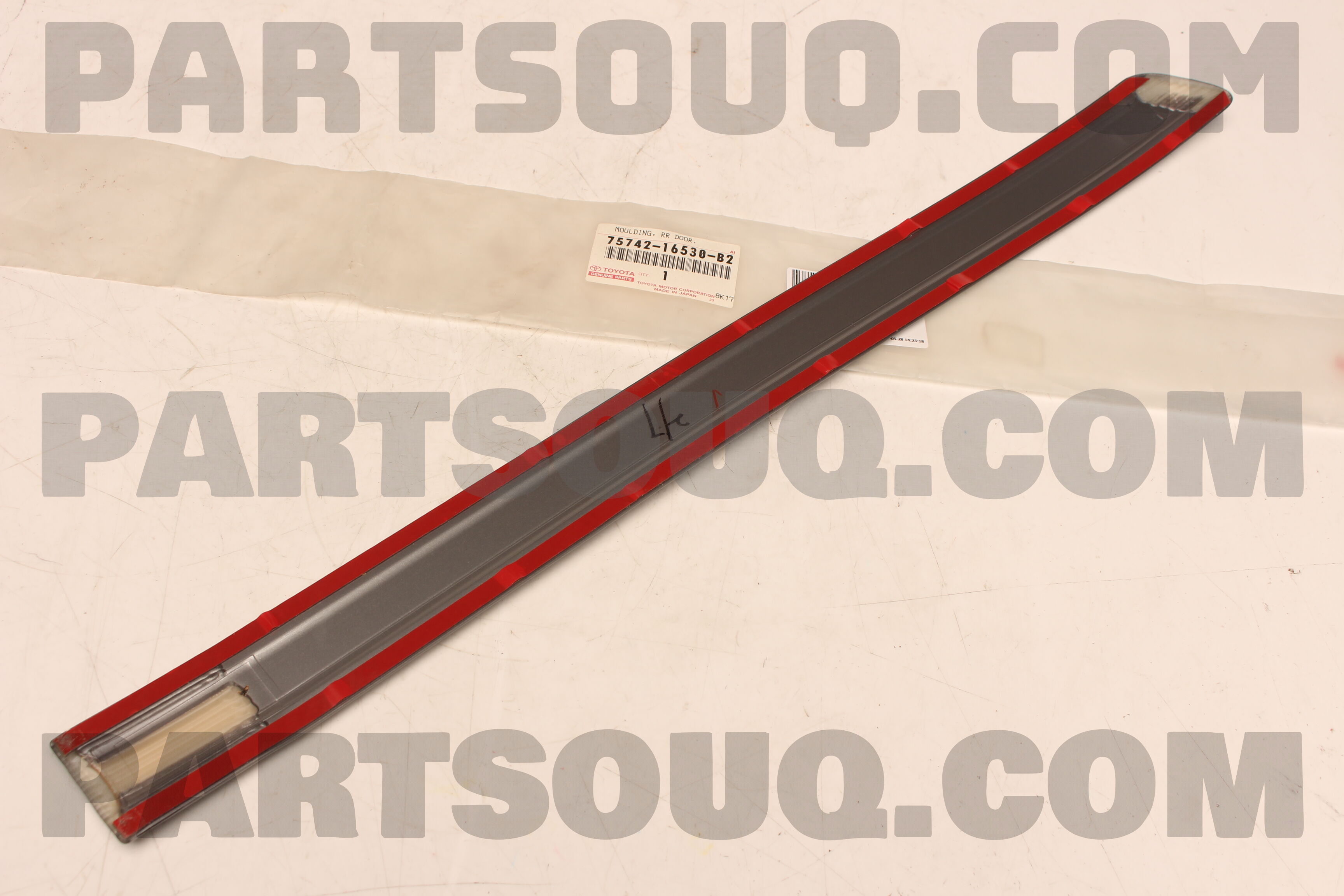 MOULDING, REAR DOOR, OUTSIDE LH 7574216530B2 | Toyota Parts | PartSouq